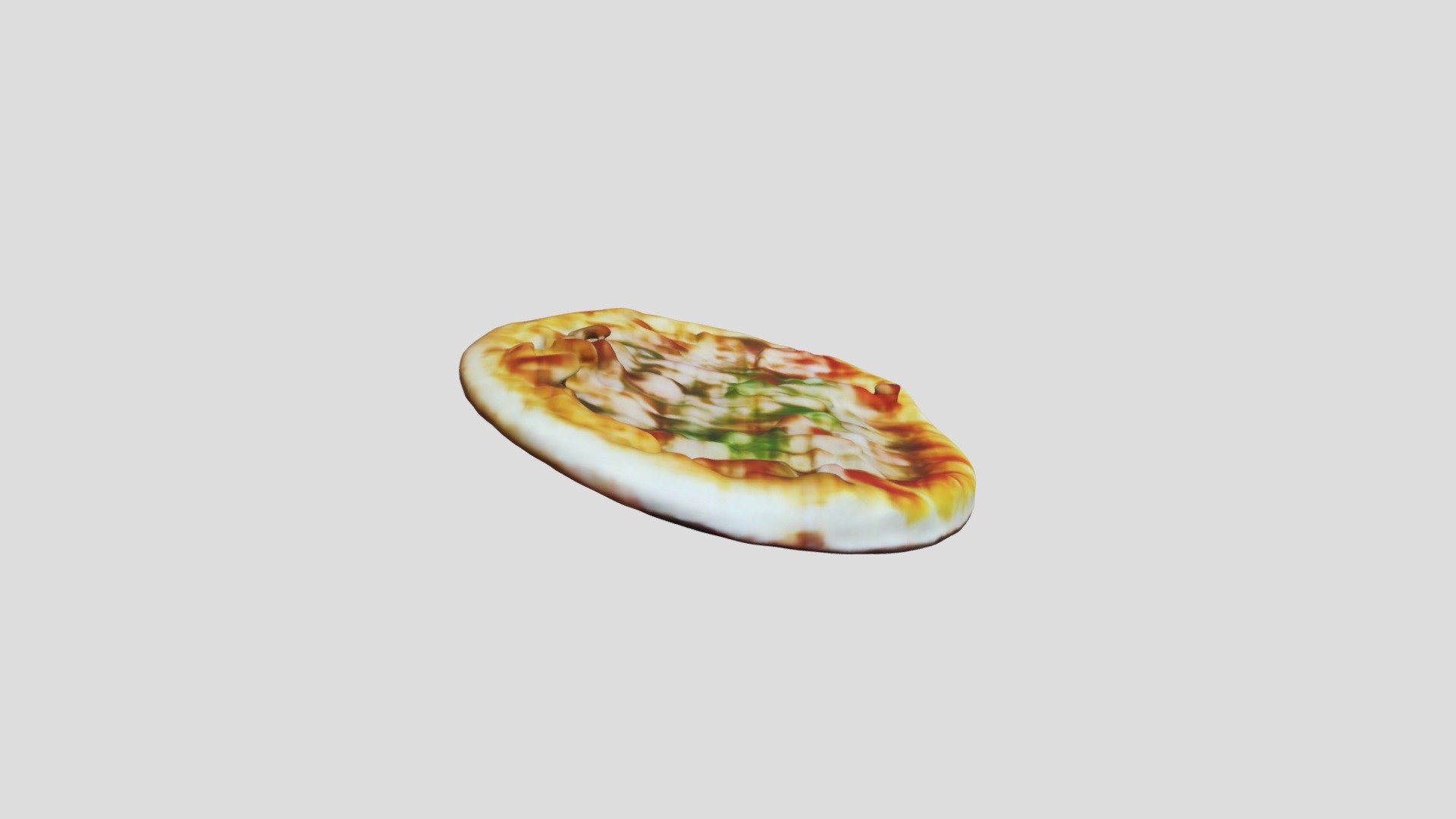 Delicious Pizza - 3D model by christ10aldika [a60c495] - Sketchfab
