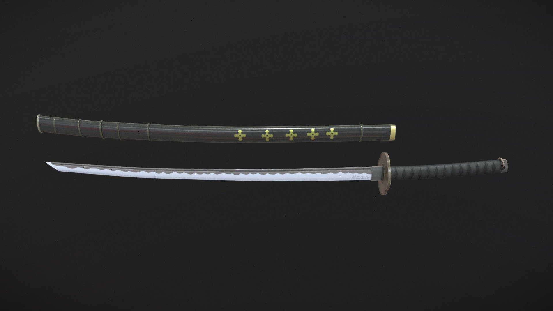 Katana - Download Free 3D model by Erin (@erin044) [a60e829] - Sketchfab