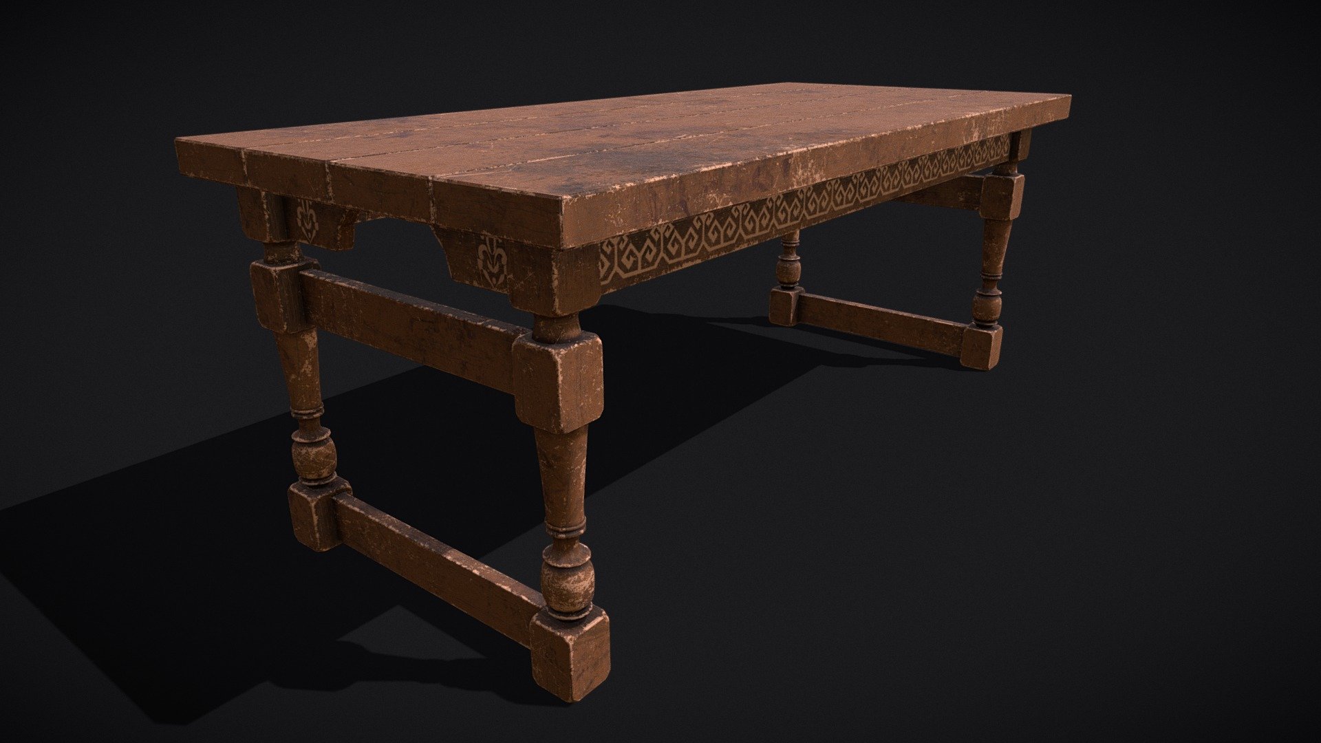 elegant_long_table - Buy Royalty Free 3D model by GetDeadEntertainment ...
