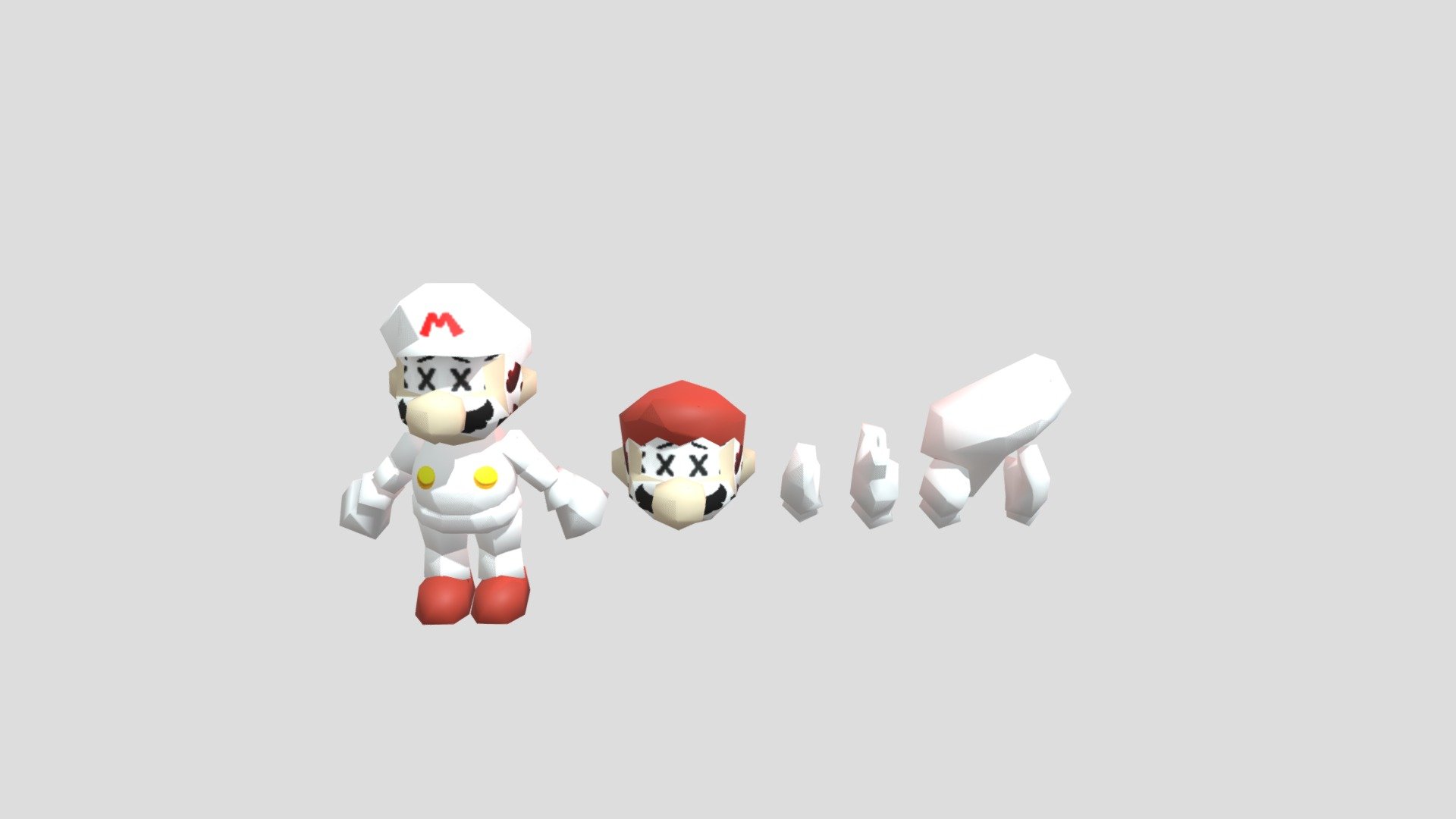 mario base - 3D model by Tenneh10 [a611588] - Sketchfab