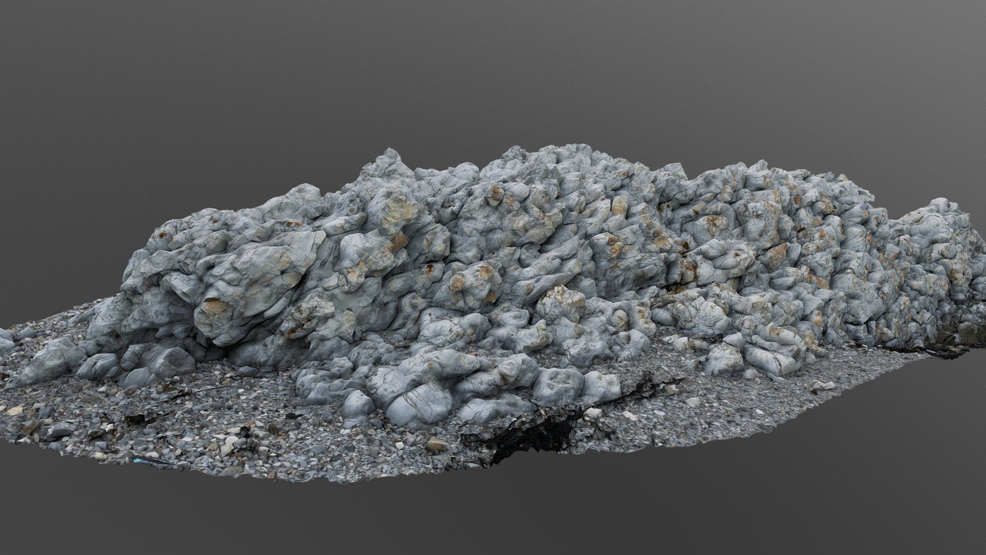 Kaikoura ocean Rock - 3D model by ErikChristensen (@shrogg) [a6120a1 ...