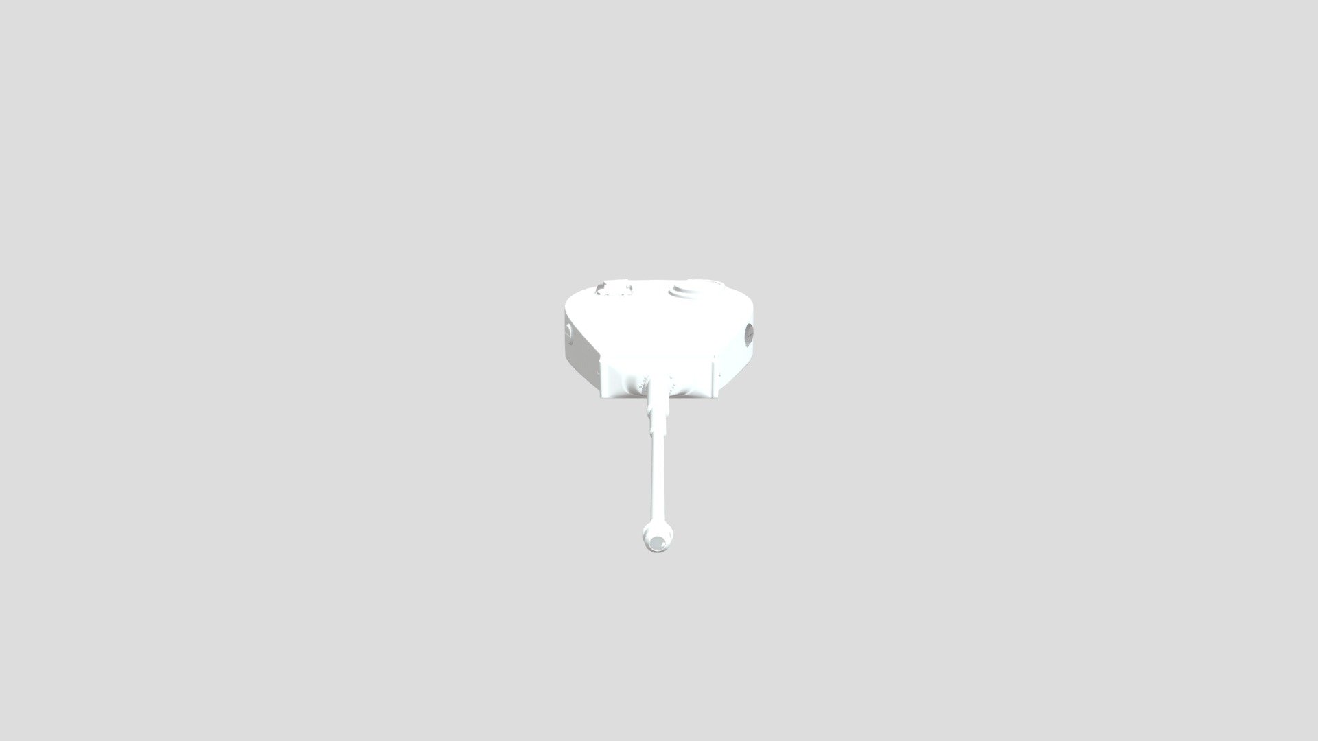 Tank Turret High Poly - 3D model by lerichem [a6123cd] - Sketchfab