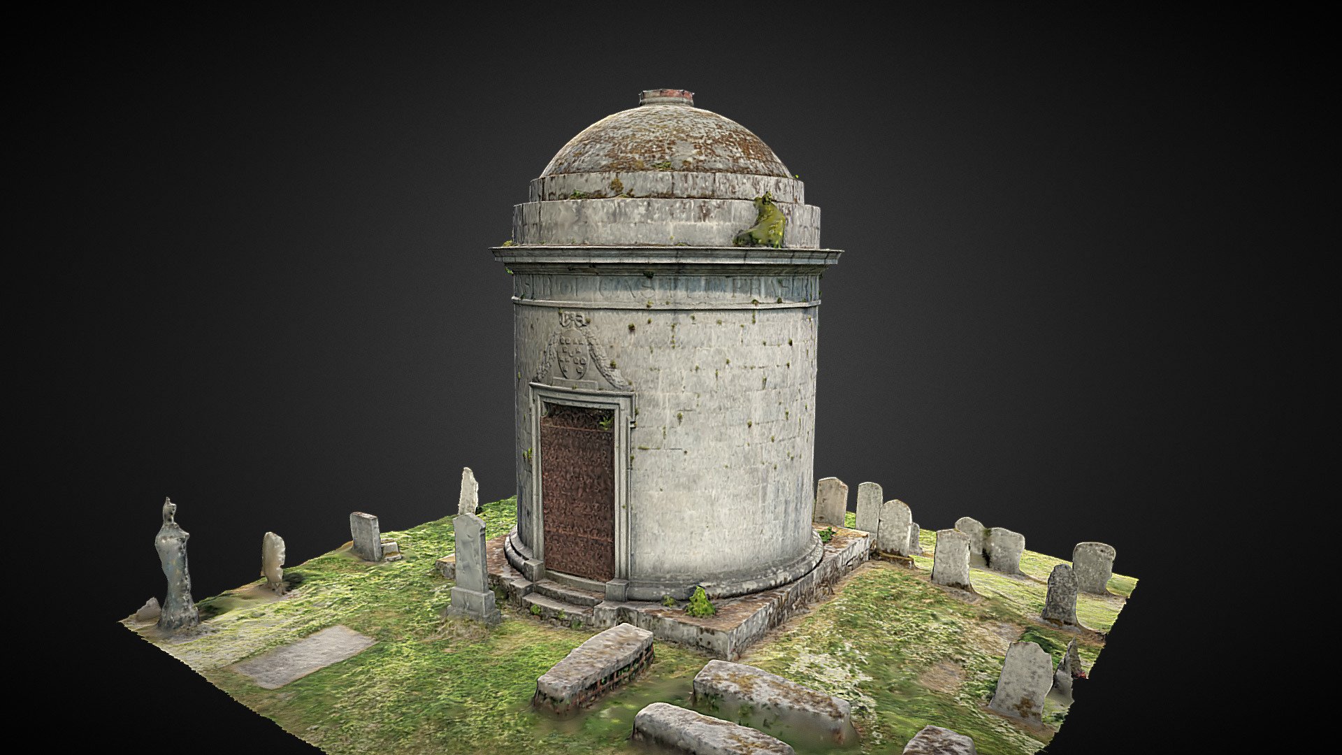 Miss Elyza Fraser's mausoleum, Cluny - Download Free 3D model by ...