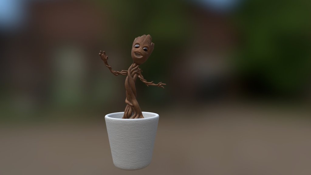 Groot - 3D model by GreyCheshire (@grey4d) [a613d15] - Sketchfab