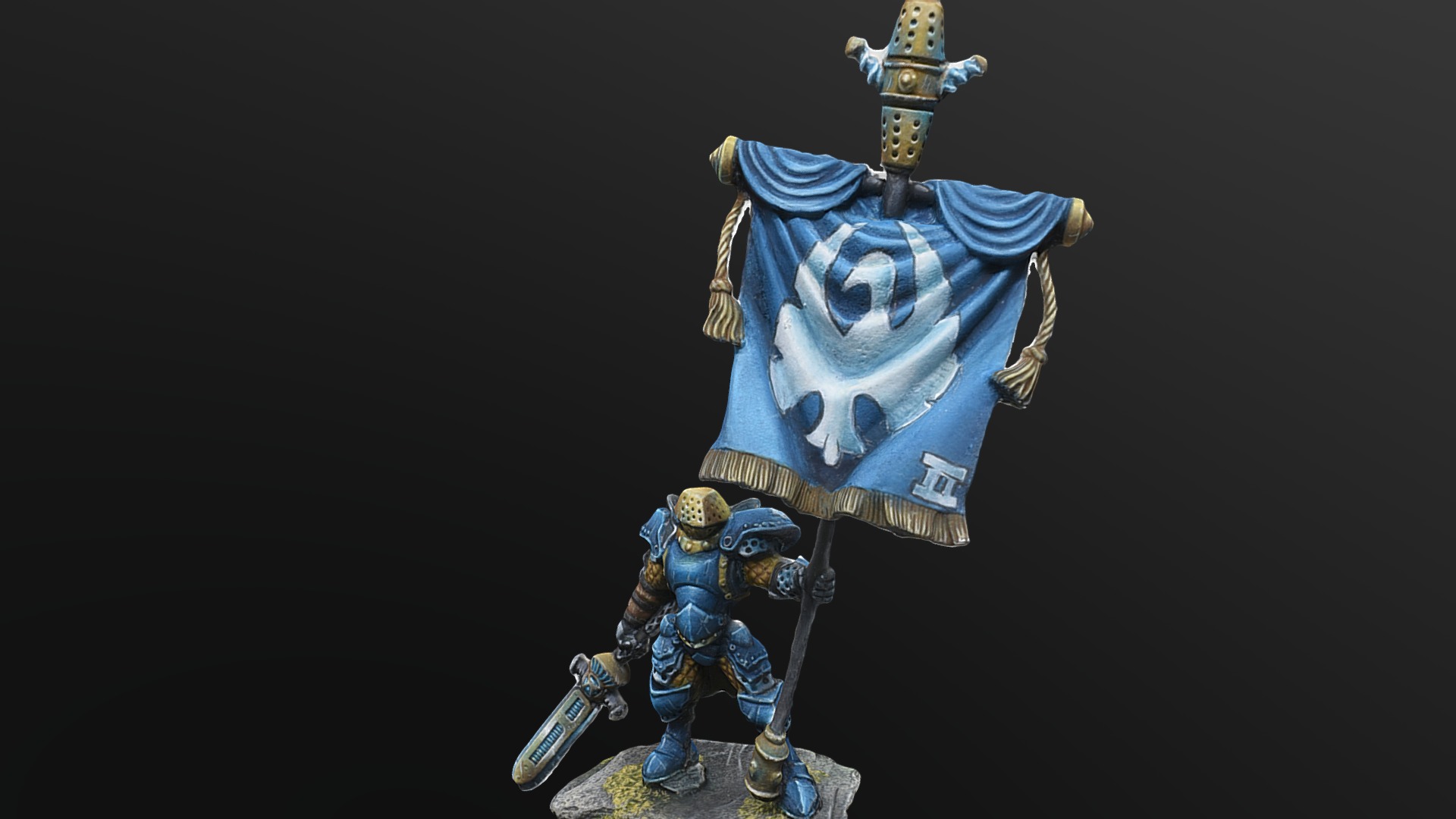 Stormblade Infantry Standard Bearer - 3D model by Pierre-Antoine (@pa ...