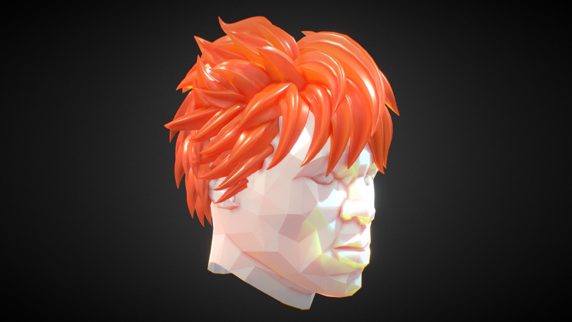 Anime Hair 2 - Buy Royalty Free 3D model by Tiko (@tikoavp) [a615192 ...