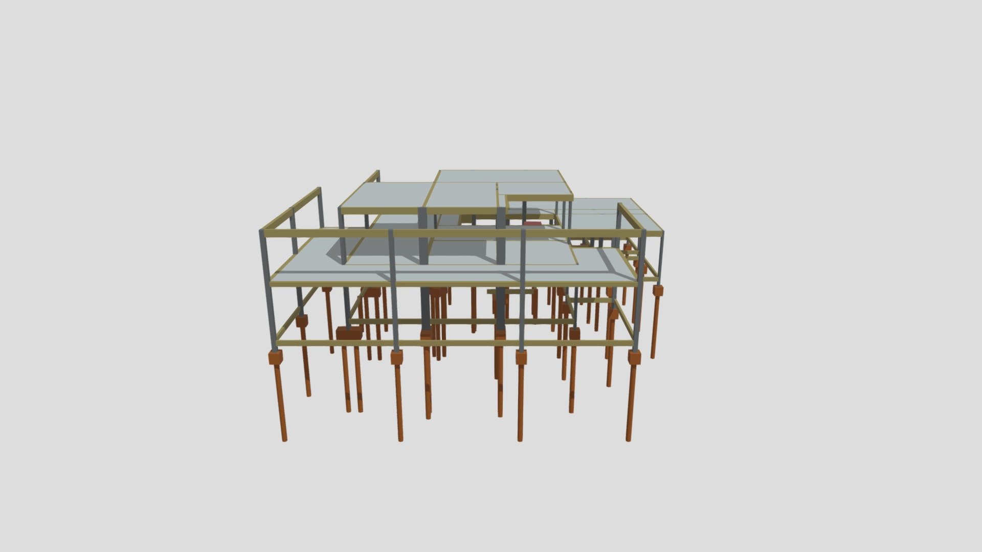 Rui - Estrutural - R00 - 3D model by tgengenharia [a615547] - Sketchfab