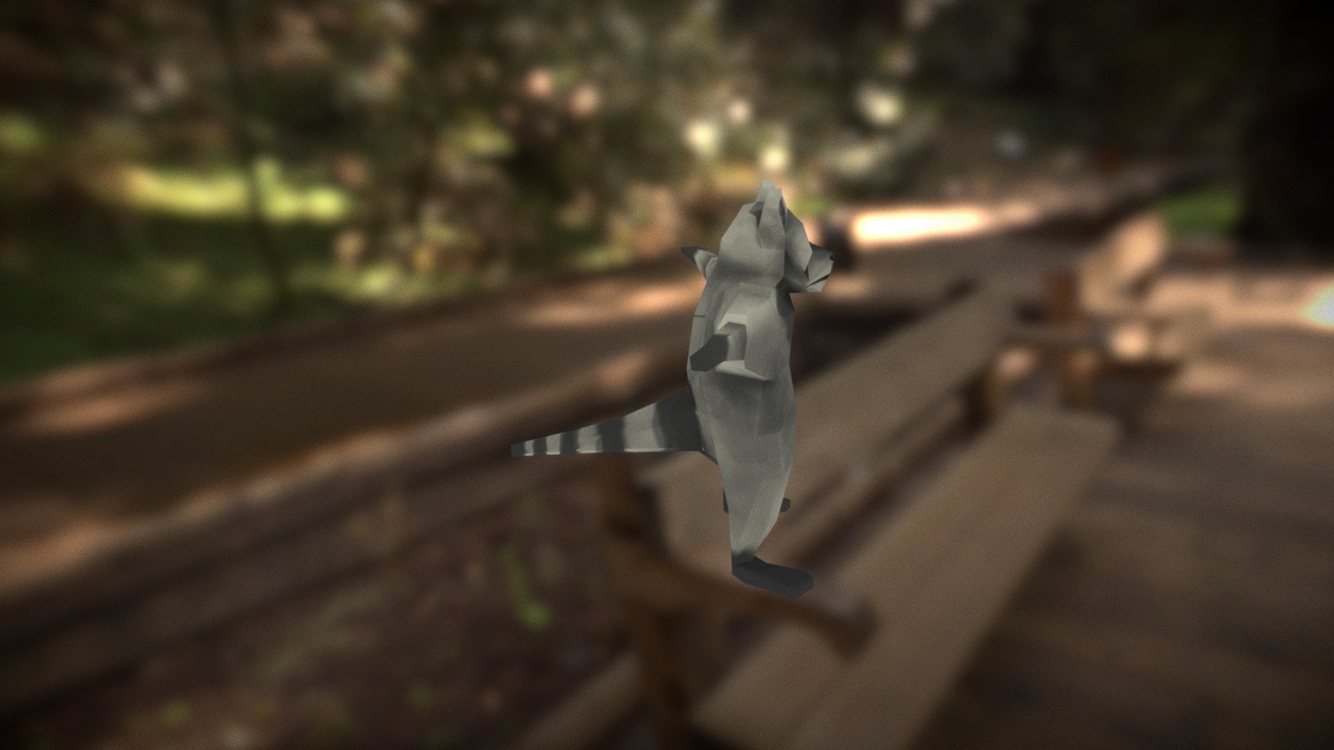 Mapache - 3D model by arthur666lobo [a6157e8] - Sketchfab