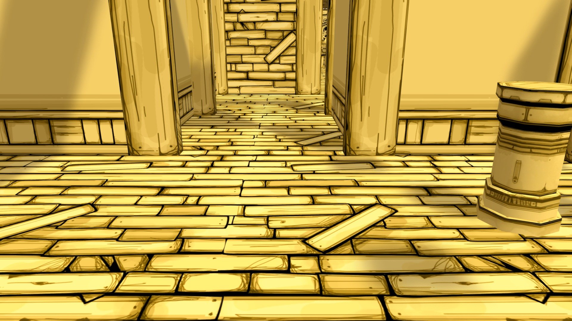 bendy_and_the_ink_machine_-_alpha_map - Download Free 3D model by ...