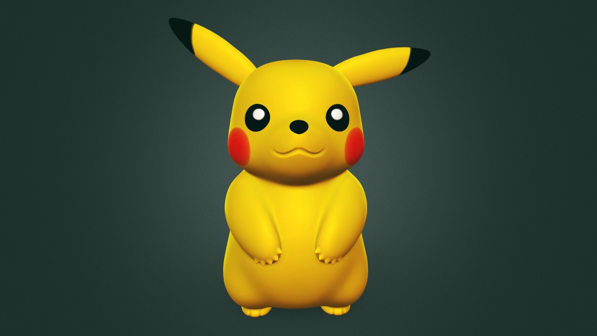 PIKACHU FREE - Download Free 3D model by Mardem Moura (@mardemmoura ...