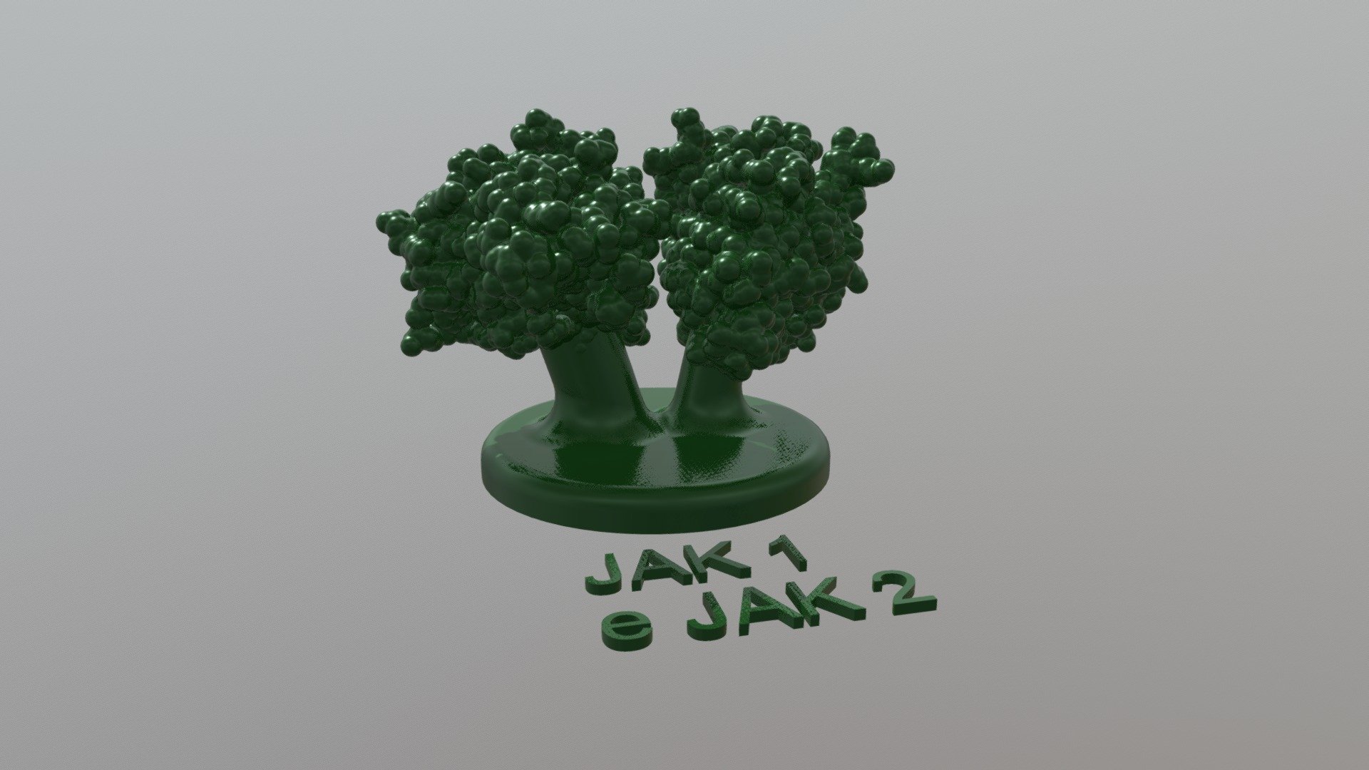Protein Jak 1 & Jak 2 - 3D model by diegoville [a6179b2] - Sketchfab