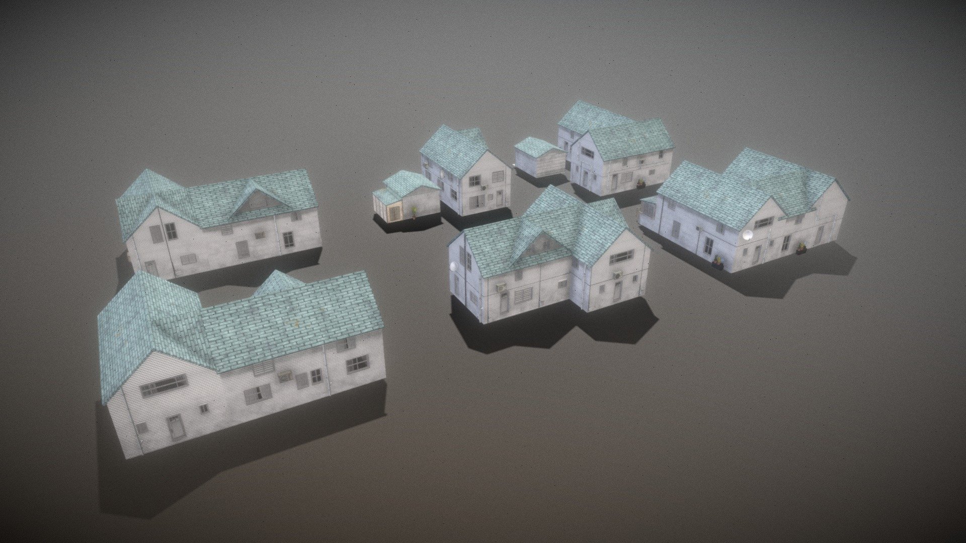 Residential House gameready Asset Pack - Buy Royalty Free 3D model by ...