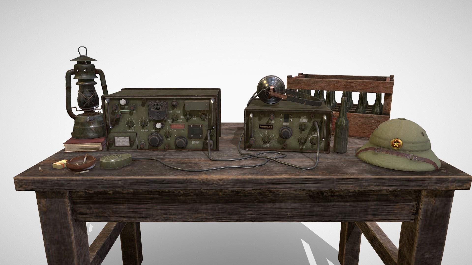 Type 102E HF Radio - 3D model by Tom Scudder (@TomScudder) [a6189ea ...