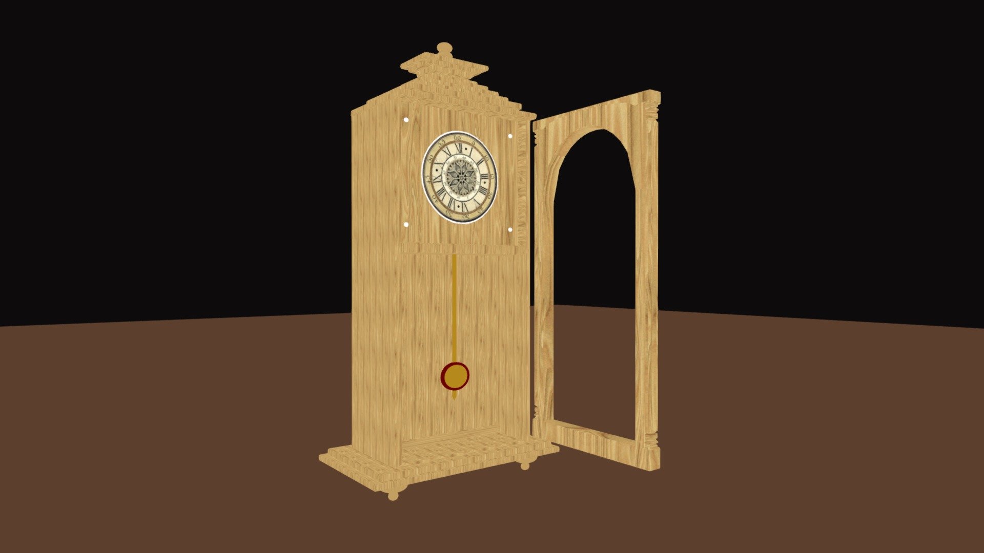 clock - 3D model by MrEMUI [a6197ed] - Sketchfab