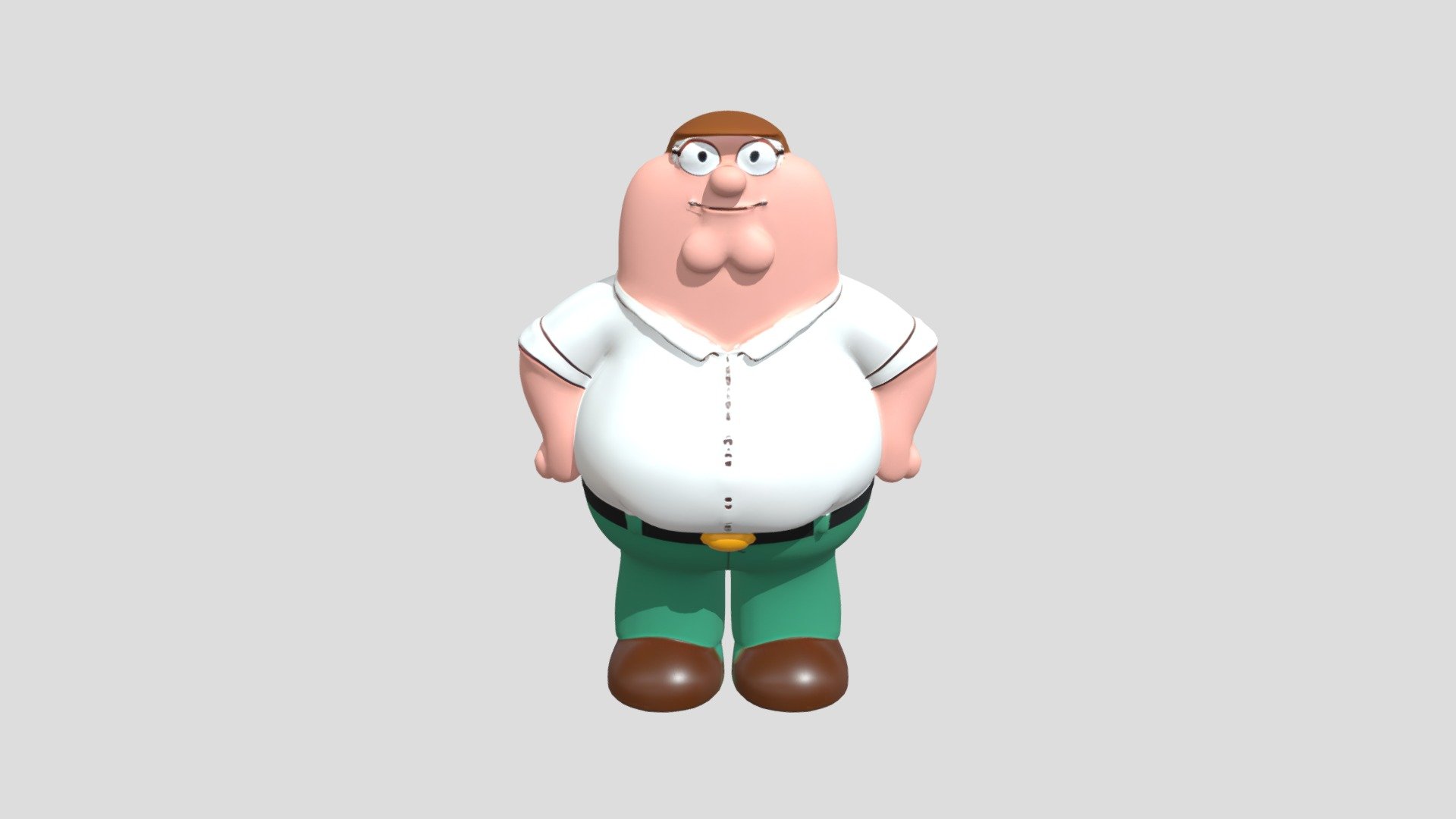 animated humorous character - 3D model by nikatty32 [a61a228] - Sketchfab