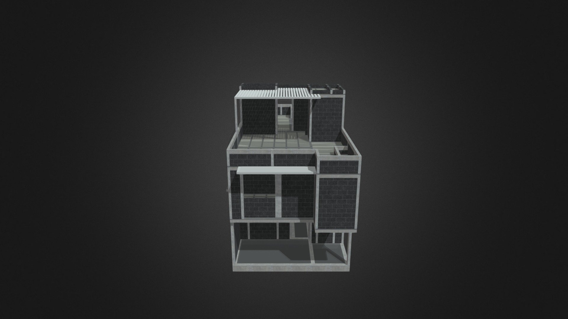 EST - CASA MODELO D PLUS - 3D model by marco.mhdz23 [a61a786] - Sketchfab