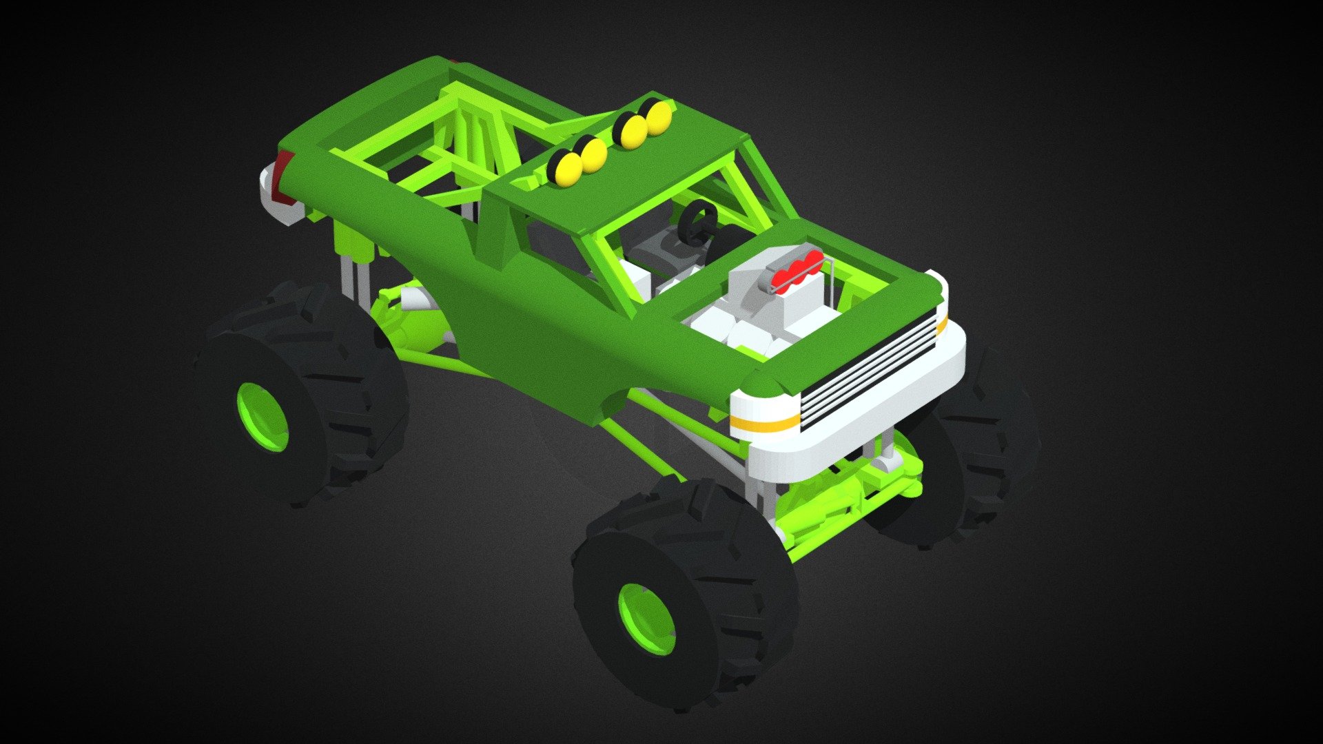 Monster Trunk - Download Free 3D model by 3d.xyz (@webuild) [a61a971 ...