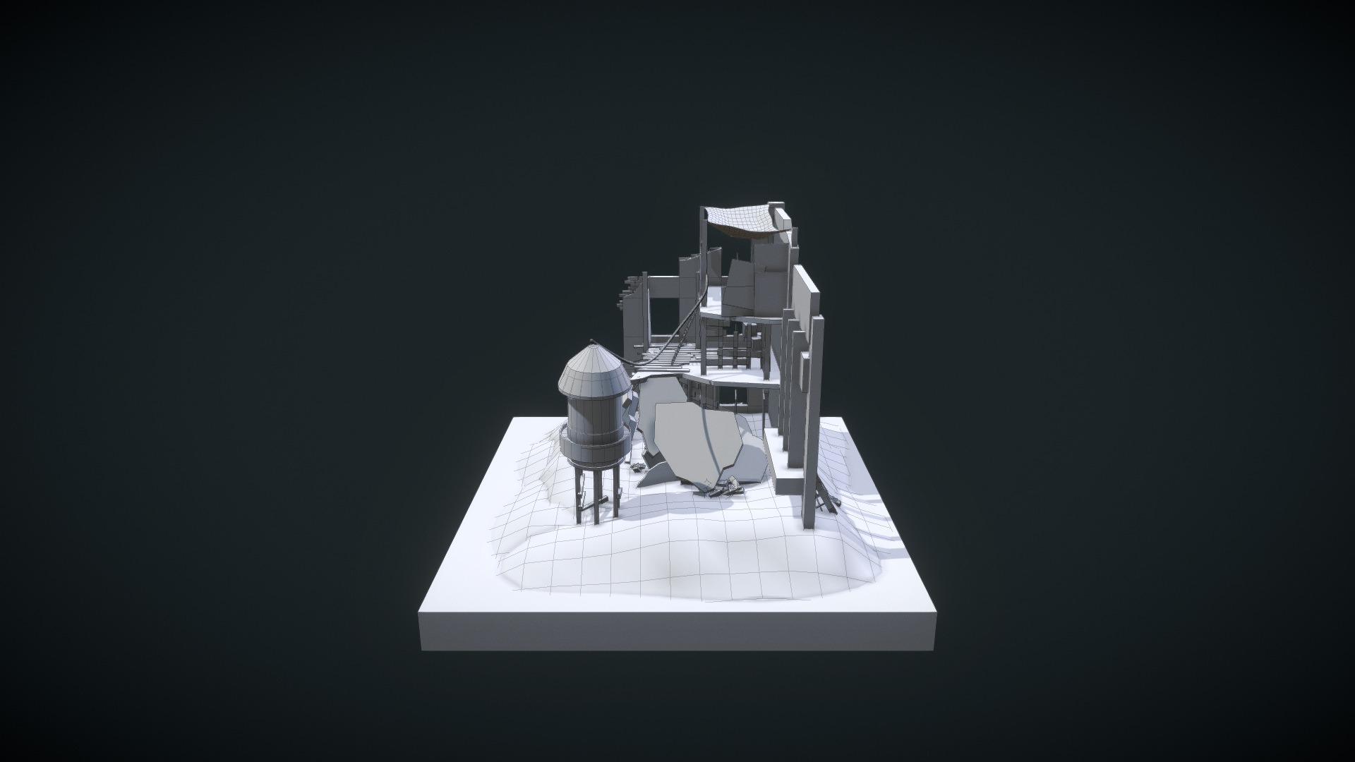 3d Shack - 3D model by elijahdar [a61b191] - Sketchfab