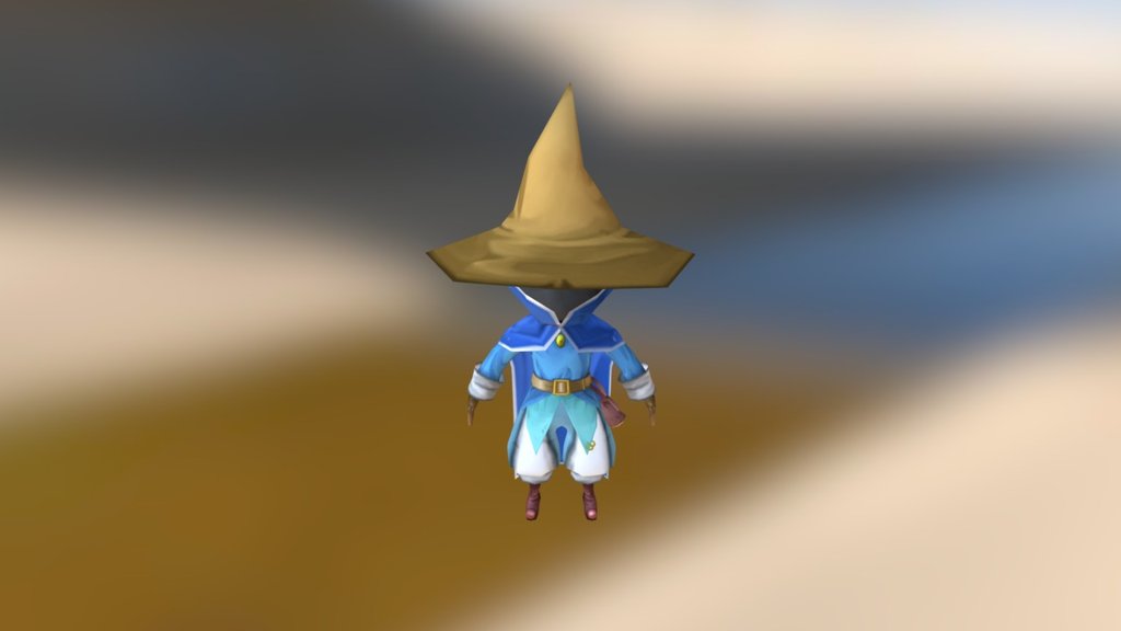 Black Mage - 3D model by Zhang Wei (@zhangwei88) [a61c848] - Sketchfab