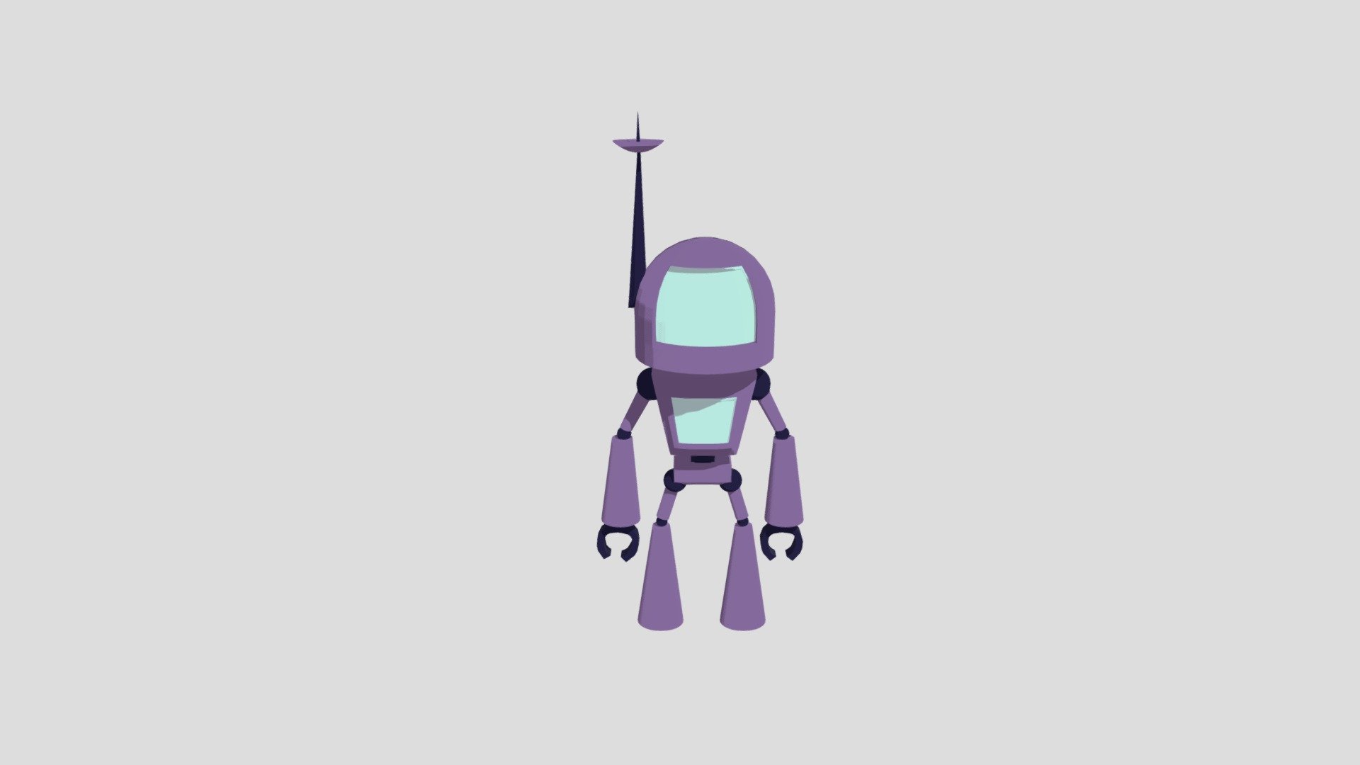 Simple Robot Wave - 3D model by spegani [a61cc9a] - Sketchfab