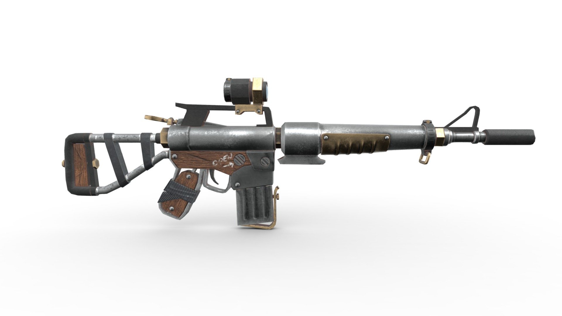 M16- Rust- Model - Download Free 3D model by Huseyin Dogan (@huseyin ...