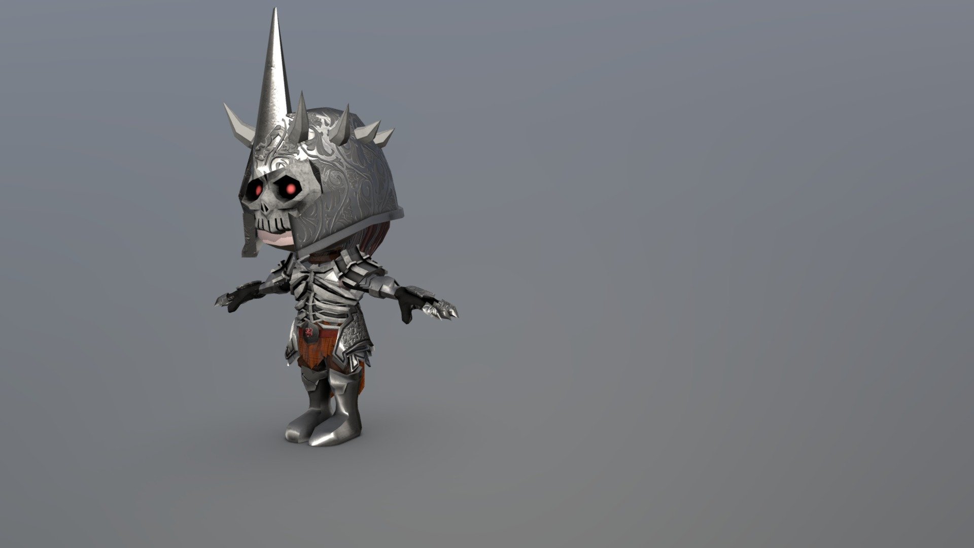 Skeleton Knight Low poly - 3D model by Nguyen.Trung [a61d5f1] - Sketchfab