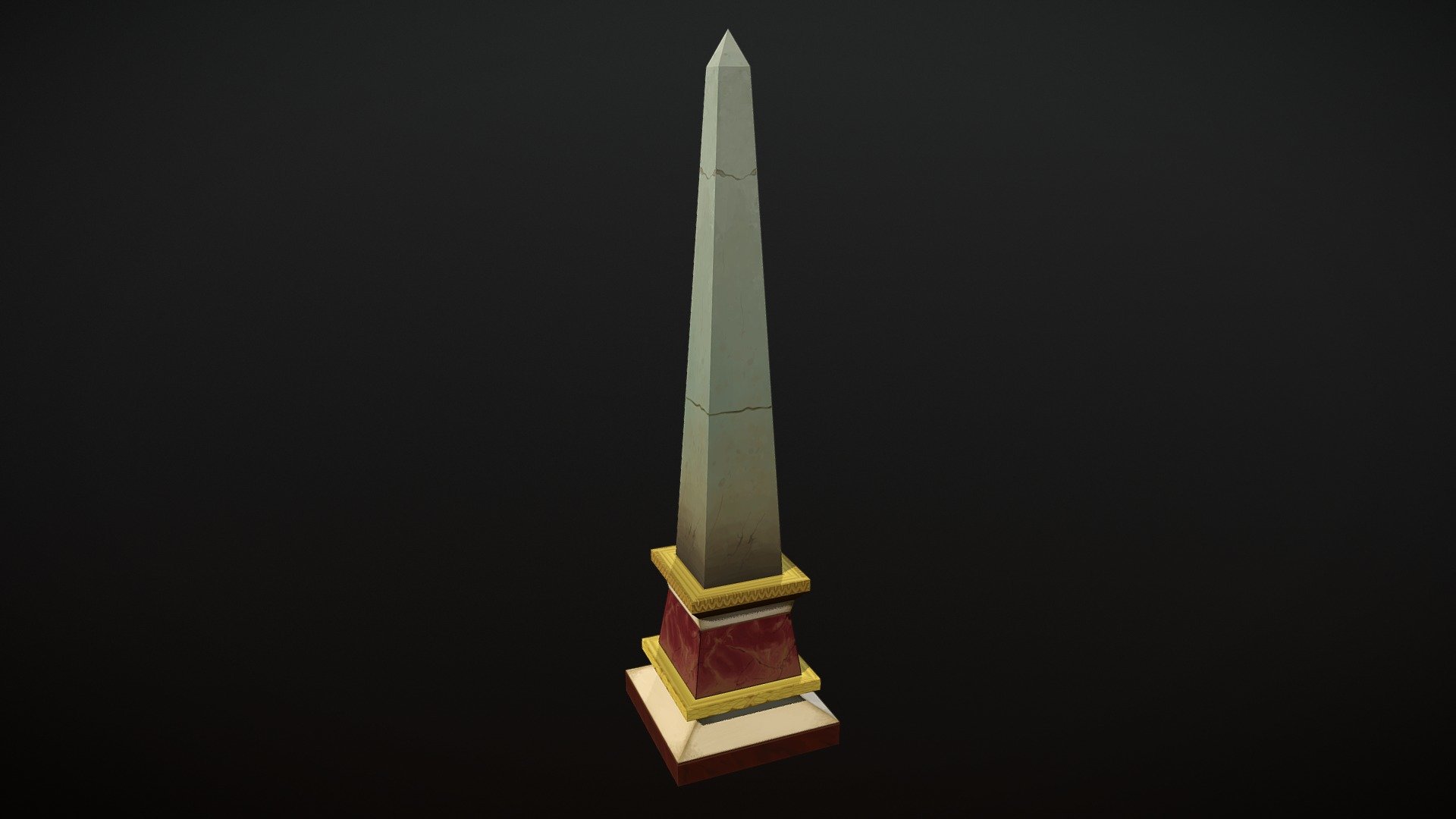 Obelisk - 3D model by DantePonzini [a61e171] - Sketchfab
