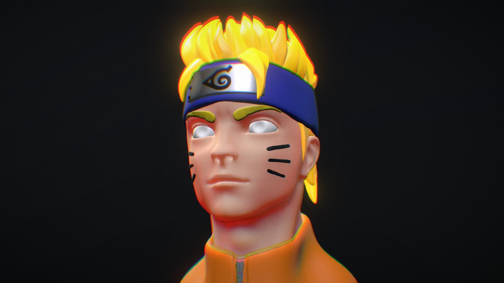 Naruto 3D Sculpt - 3D model by Aminur Rahman (@Aminurrahman) [a6209e2 ...