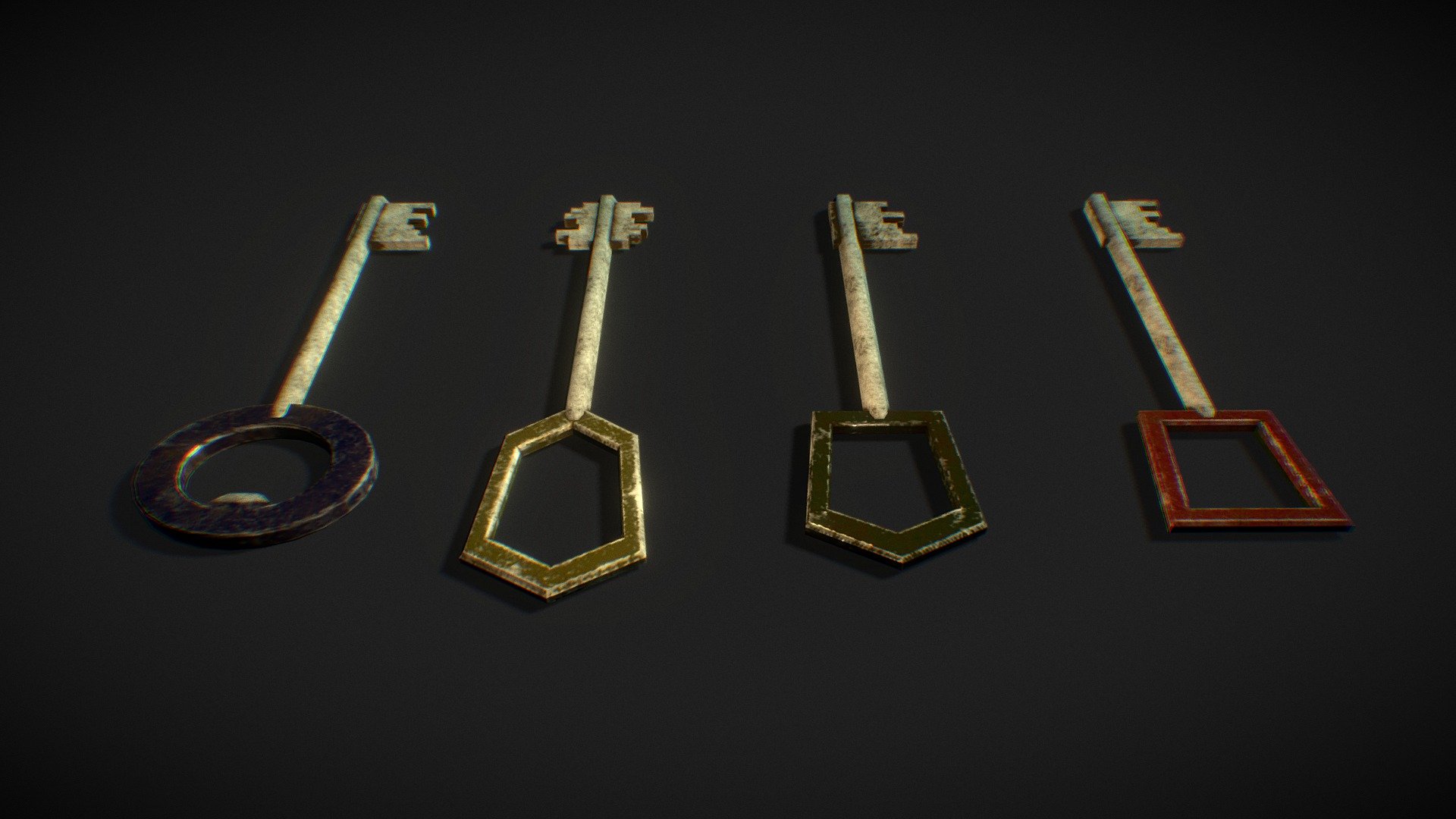 Keys - Download Free 3D model by NameSsis [a6212d4] - Sketchfab
