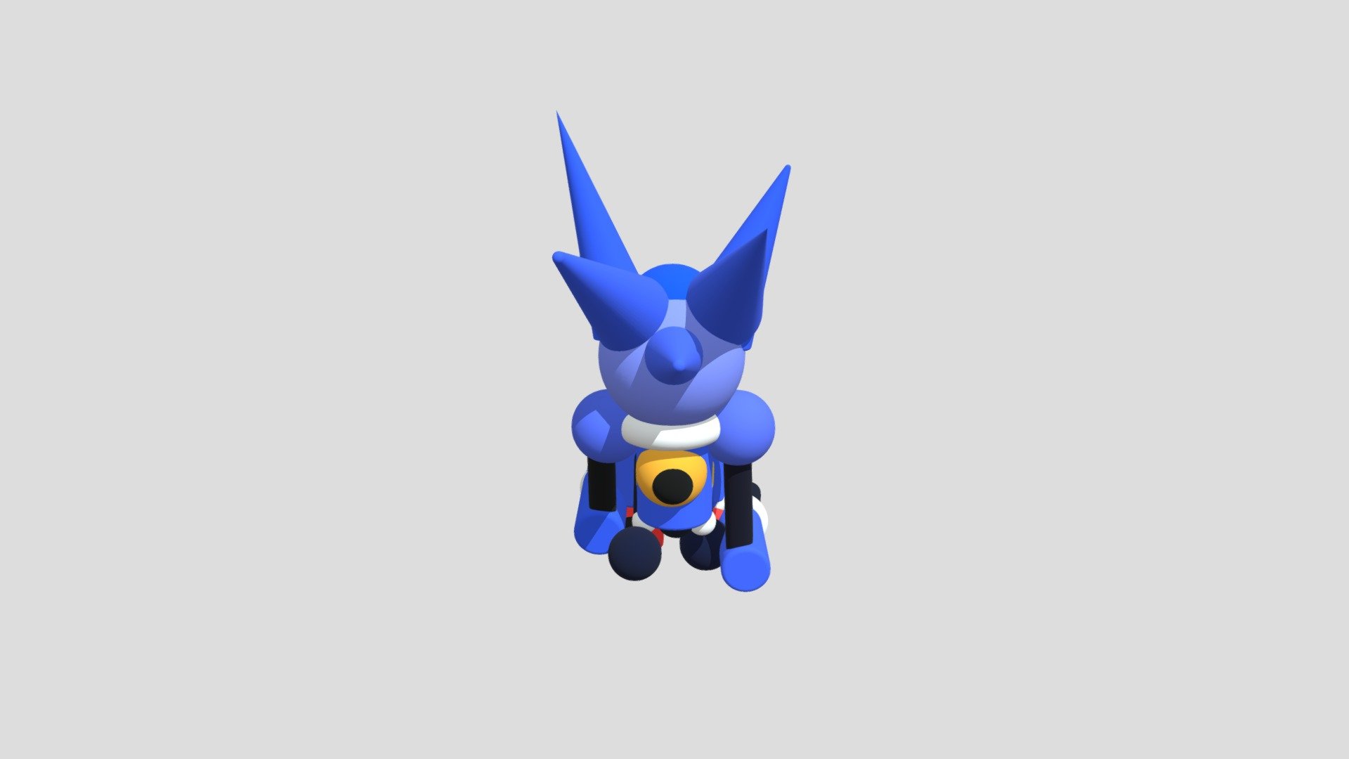Mecha Sonic (Defeated) - Download Free 3D model by John Doe (@amaraj ...