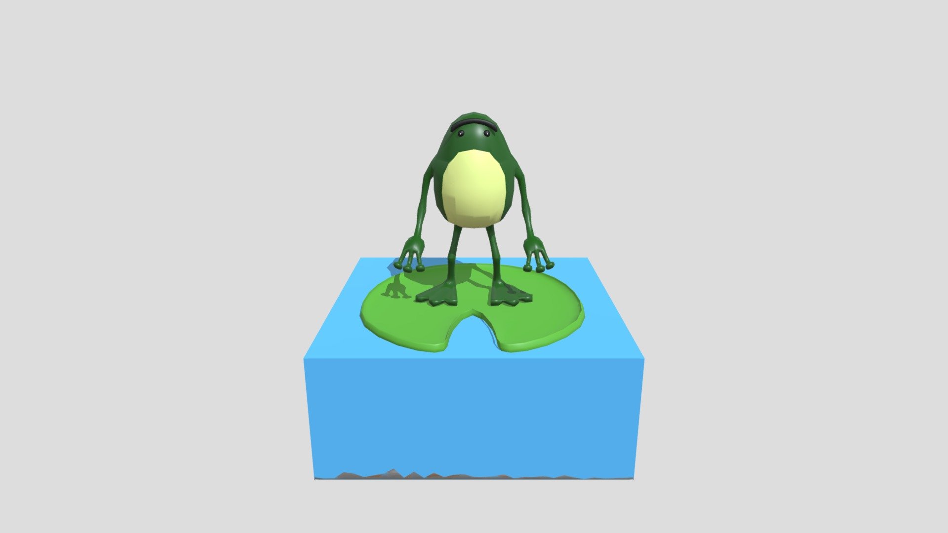 Mr Frog - 3D model by Yolteotl_Art [a6226d3] - Sketchfab