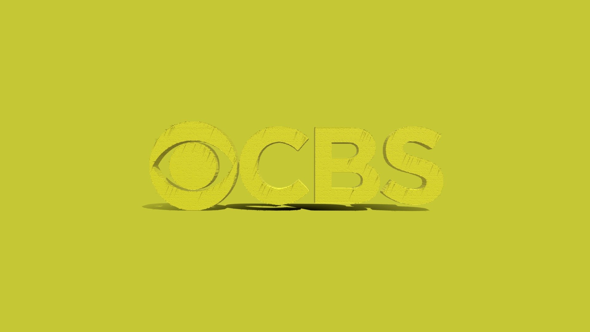 Yellow CBS Logo [Request] - 3D model by adammitchell614 [a622738 ...