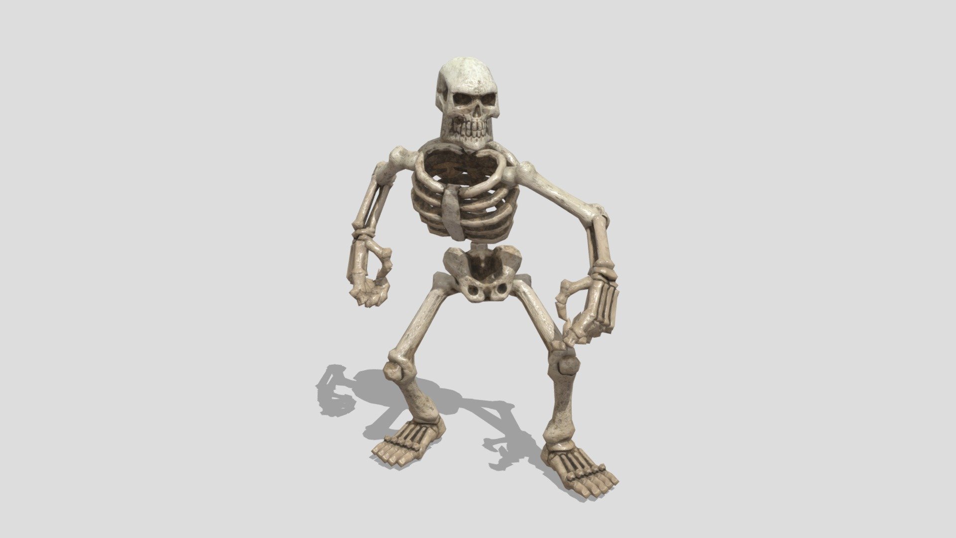Skeleton - 3D model by VidovicArts (@oshjavid) [a6228fe] - Sketchfab
