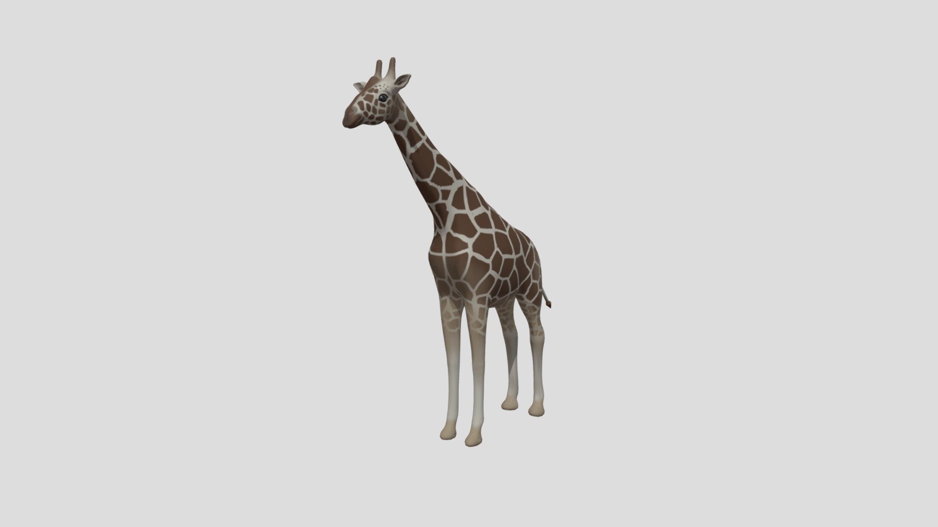 Giraffe - 3D model by Mengliu (@cathlu0204) [a623593] - Sketchfab