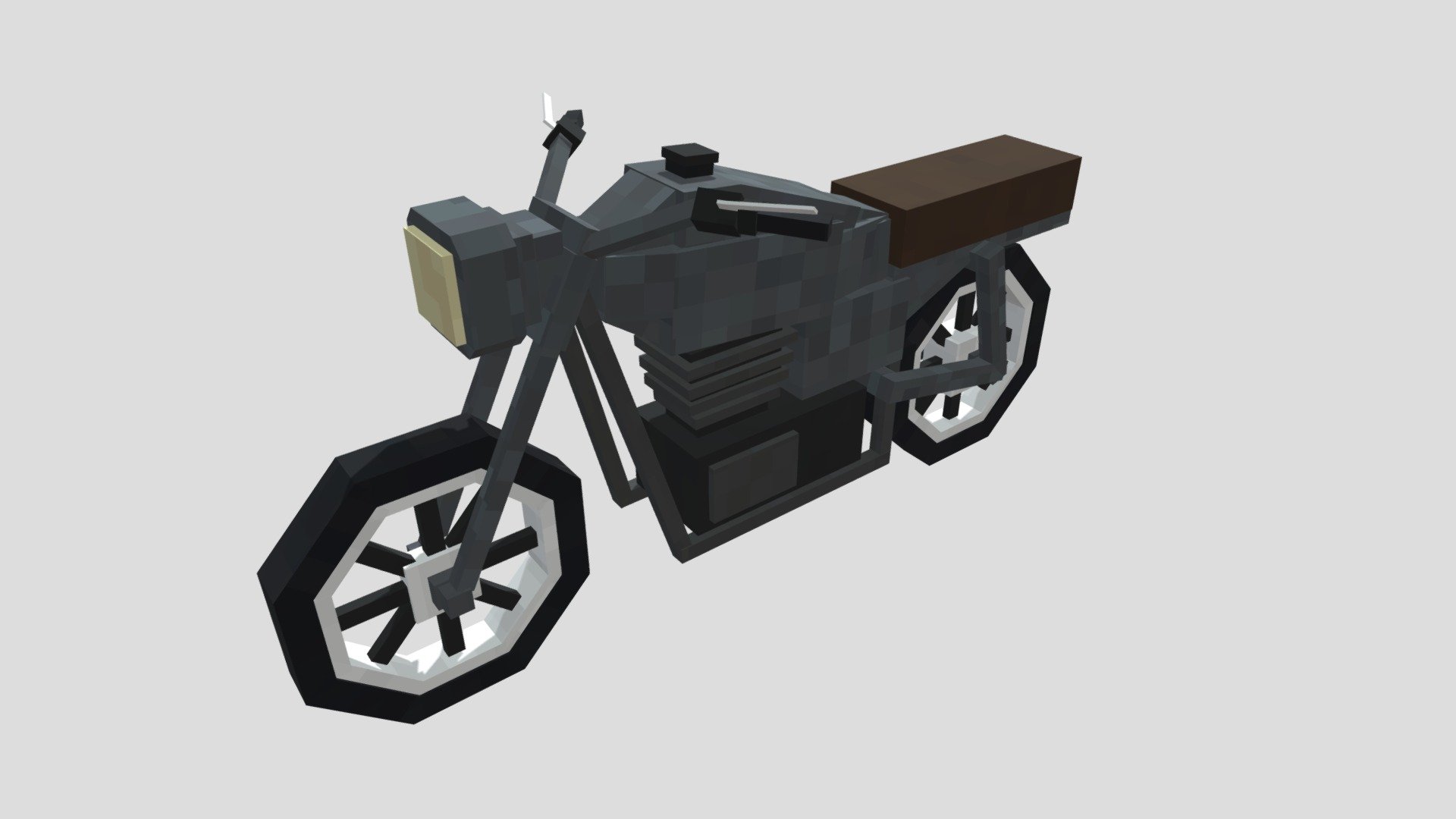 Minecraft - Motorcycle - 3D model by BartekBW (@rojdanbw) [a6249f1 ...
