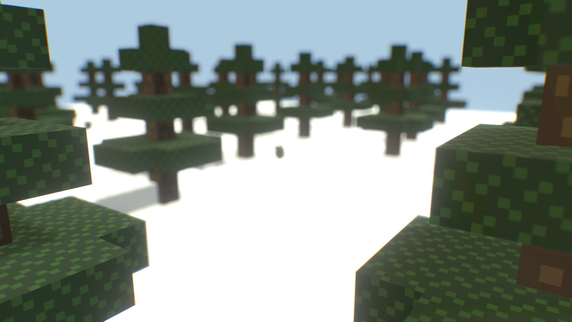 Snowy Taiga With Shaders -Bloxd.io- - Download Free 3D model by ...