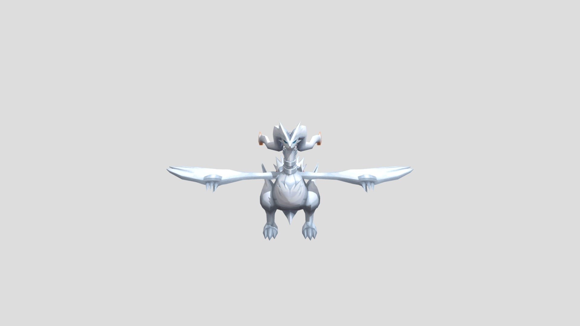 Reshiram - Download Free 3D model by LunaEagle [a626936] - Sketchfab