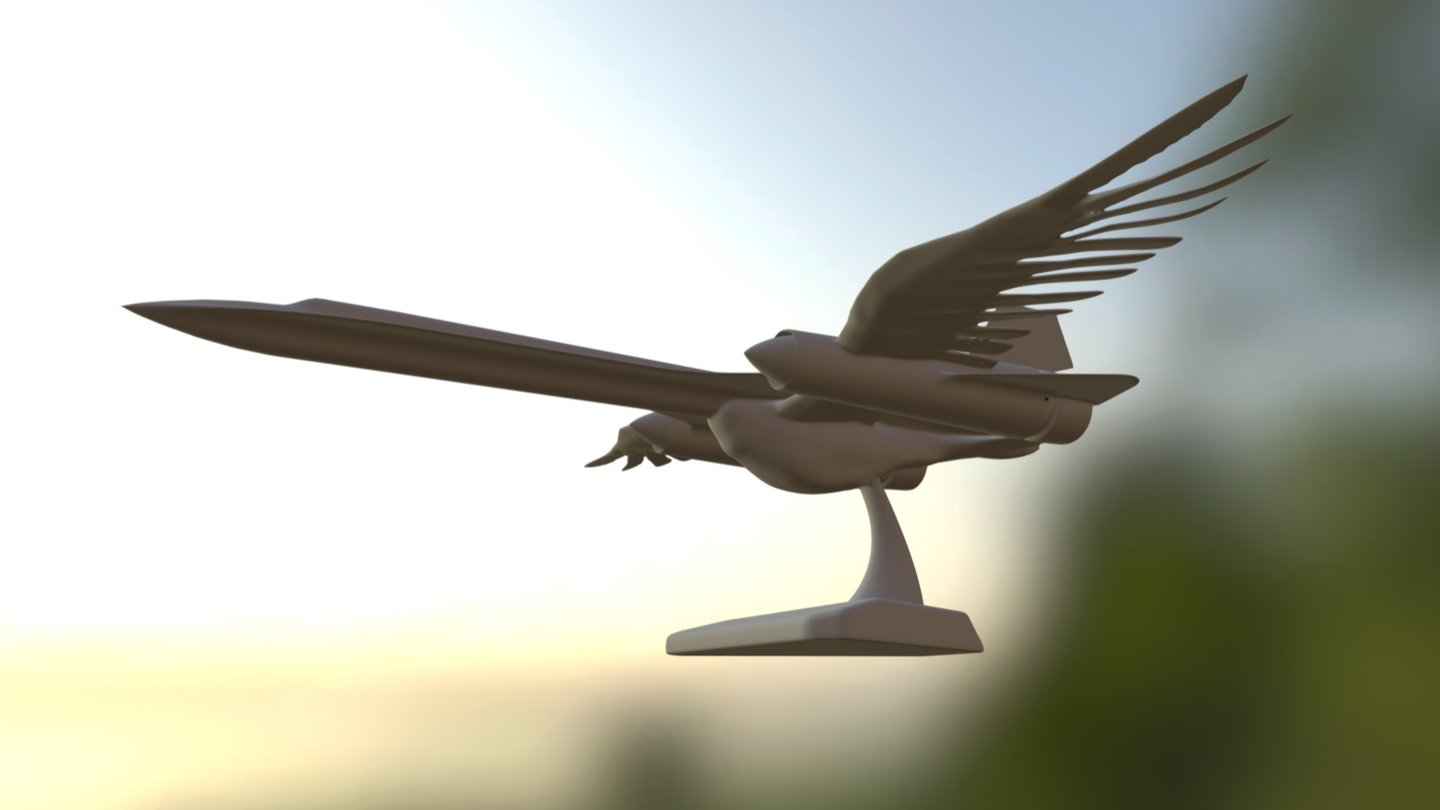 Bird Plane - 3D model by John Paoletti (@john_paoletti) [a627216 ...