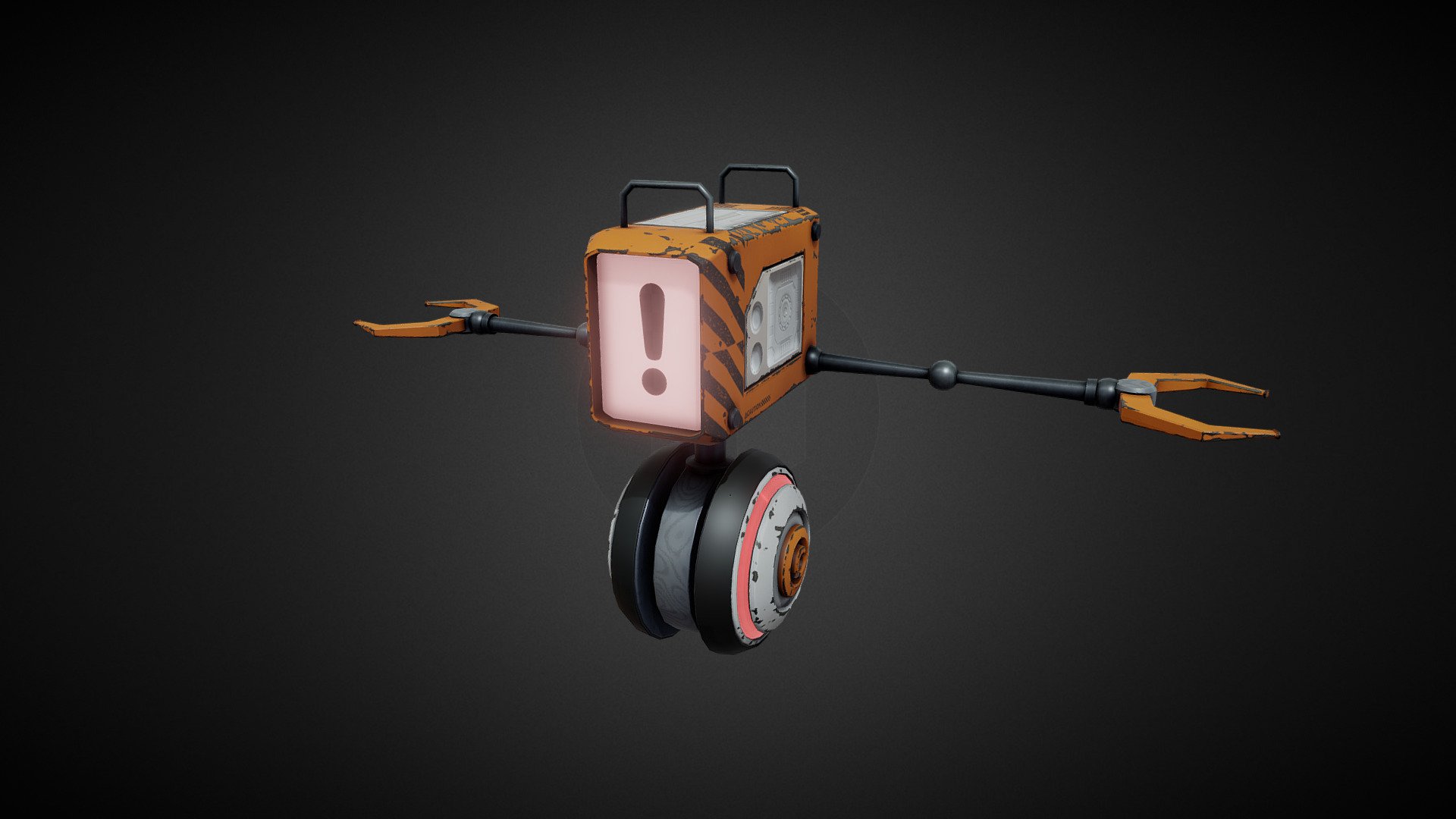 EnemyBot Ver.2 - 3D model by Bar Tamir (@bartamir3dart) [a62726b ...