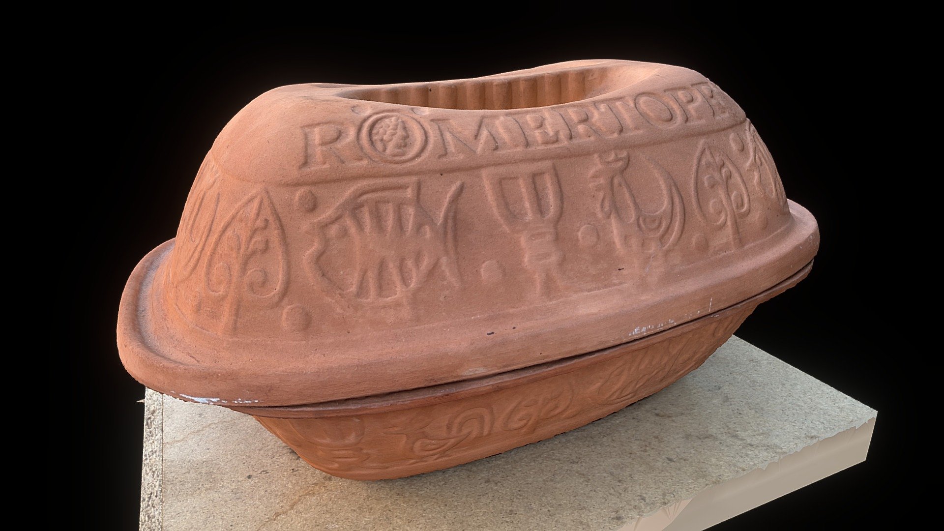 Römertopf / Roman Pot - 3D model by Christoph Weiß (@Christophweiss ...