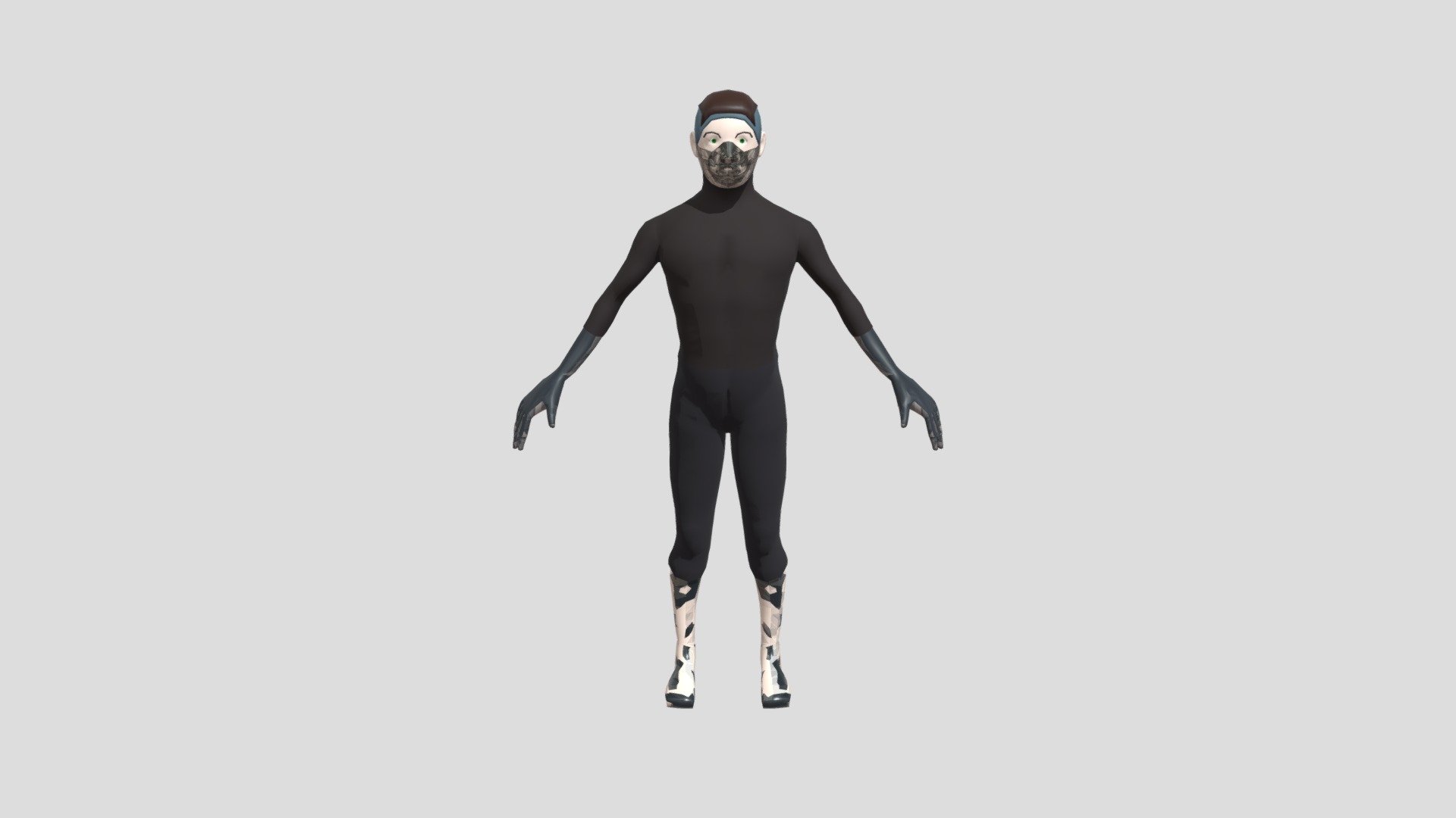 Ninja Model(Alpha Version) - Download Free 3D model by el_vek [a6298f7 ...