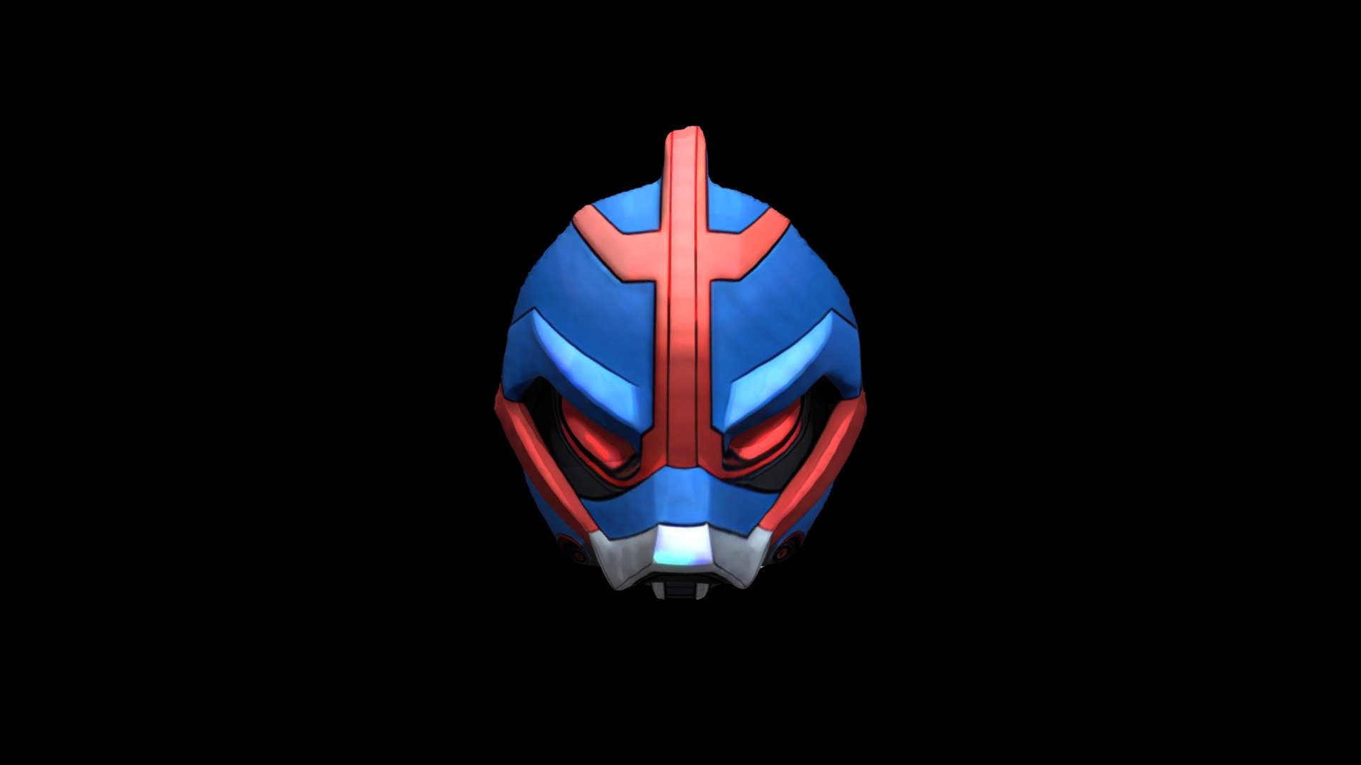 Helmet Mask Robot Cartoon 1524 - Download Free 3D model by klrxyz ...