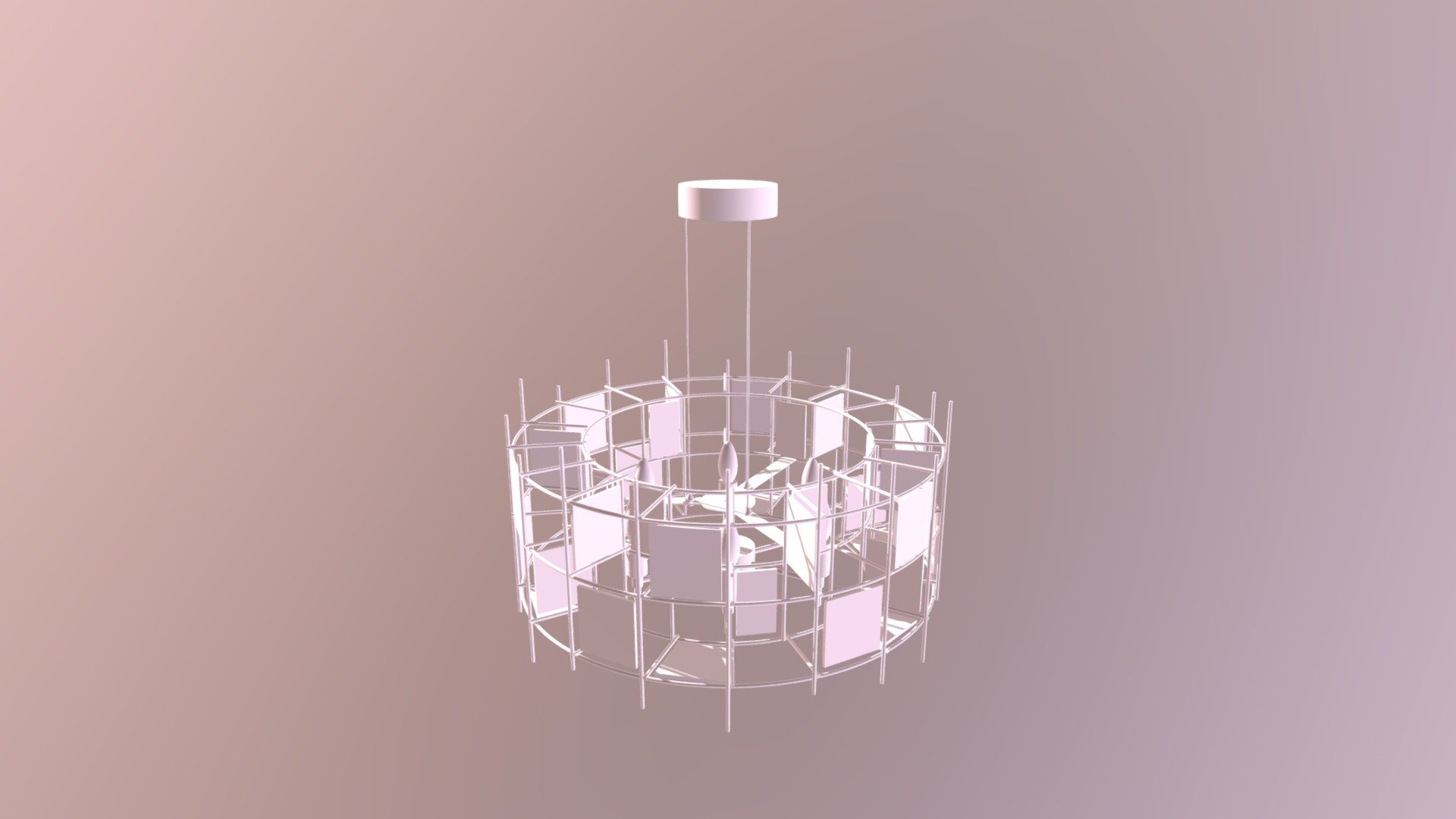 Подвесная люстра Vele Luce дизайнерская - 3D model by Lu.ru (@svetmagaz ...