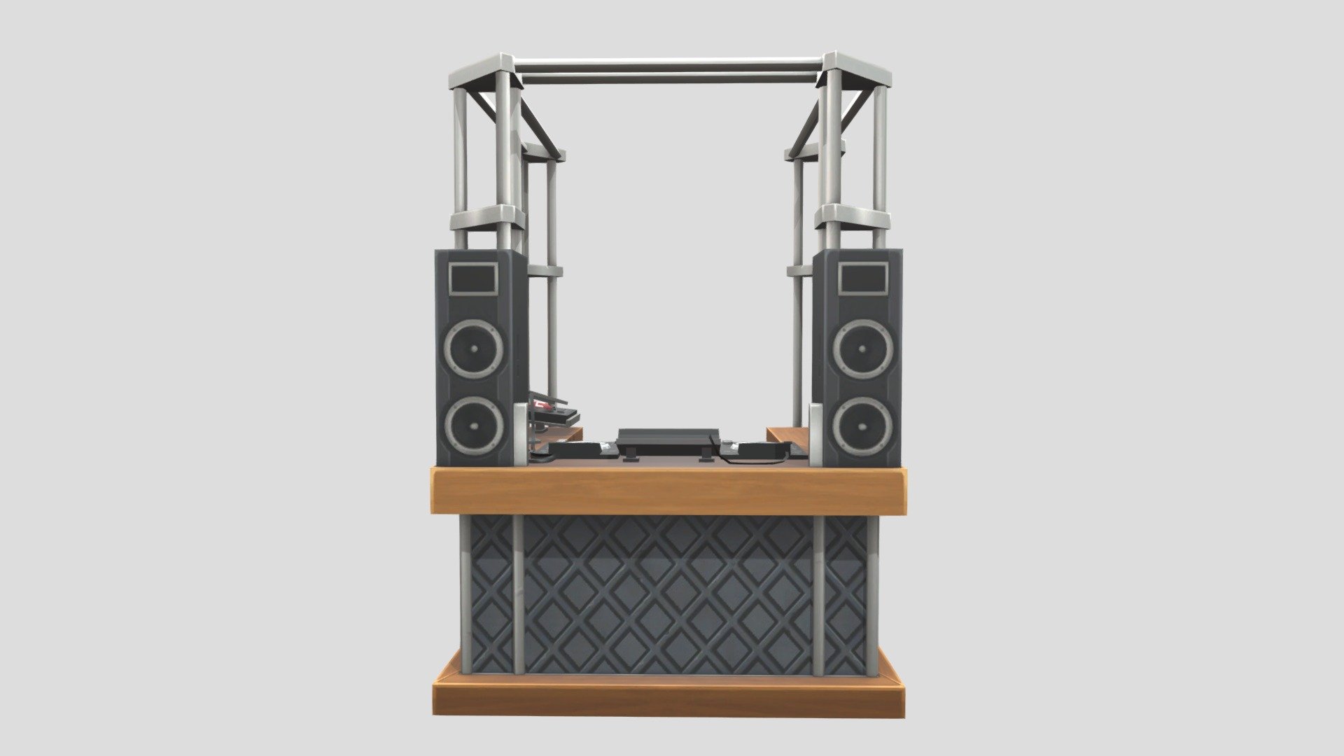 DJ Booth Mixer The Sims 4 Get Together - 3D model by setsoyuz [a62b1e3 ...
