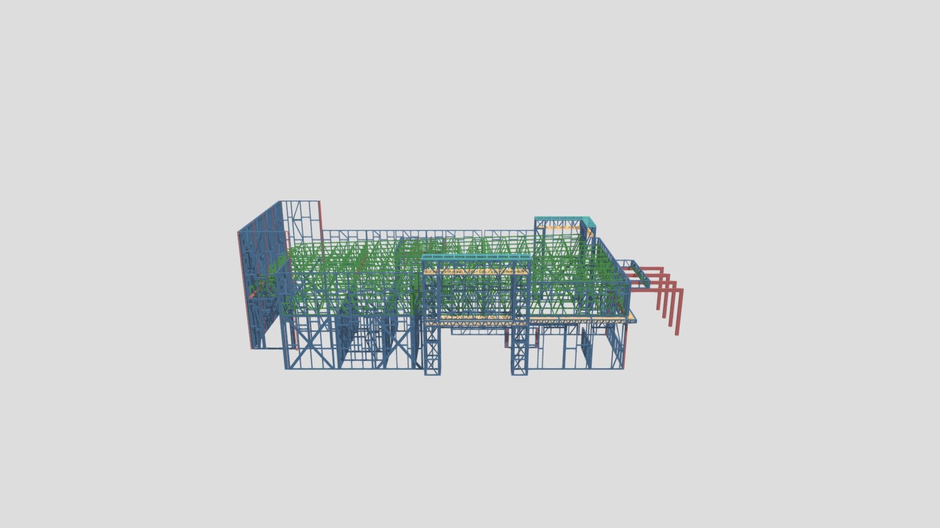 5442 KFC 3D DXF [3] - 3D model by Australian Framing Solutions ...