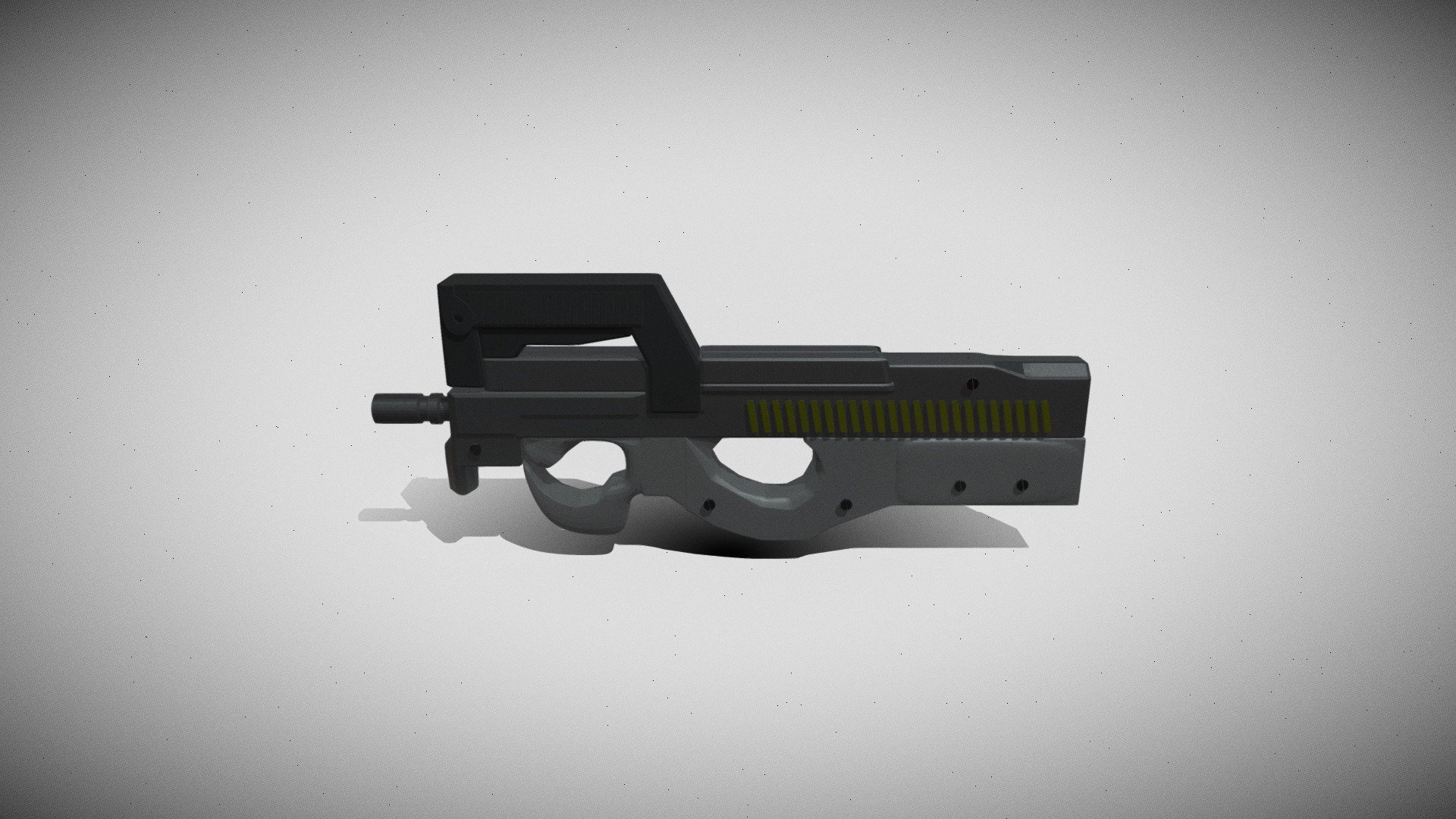 P90 - Download Free 3D model by cosmic studio (@cosmicstidio) [a62e728 ...