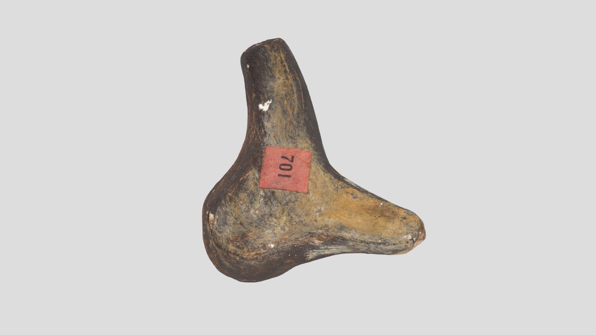 Neolithic female figurine (plaster copy) - 3D model by SMA-UniGe ...