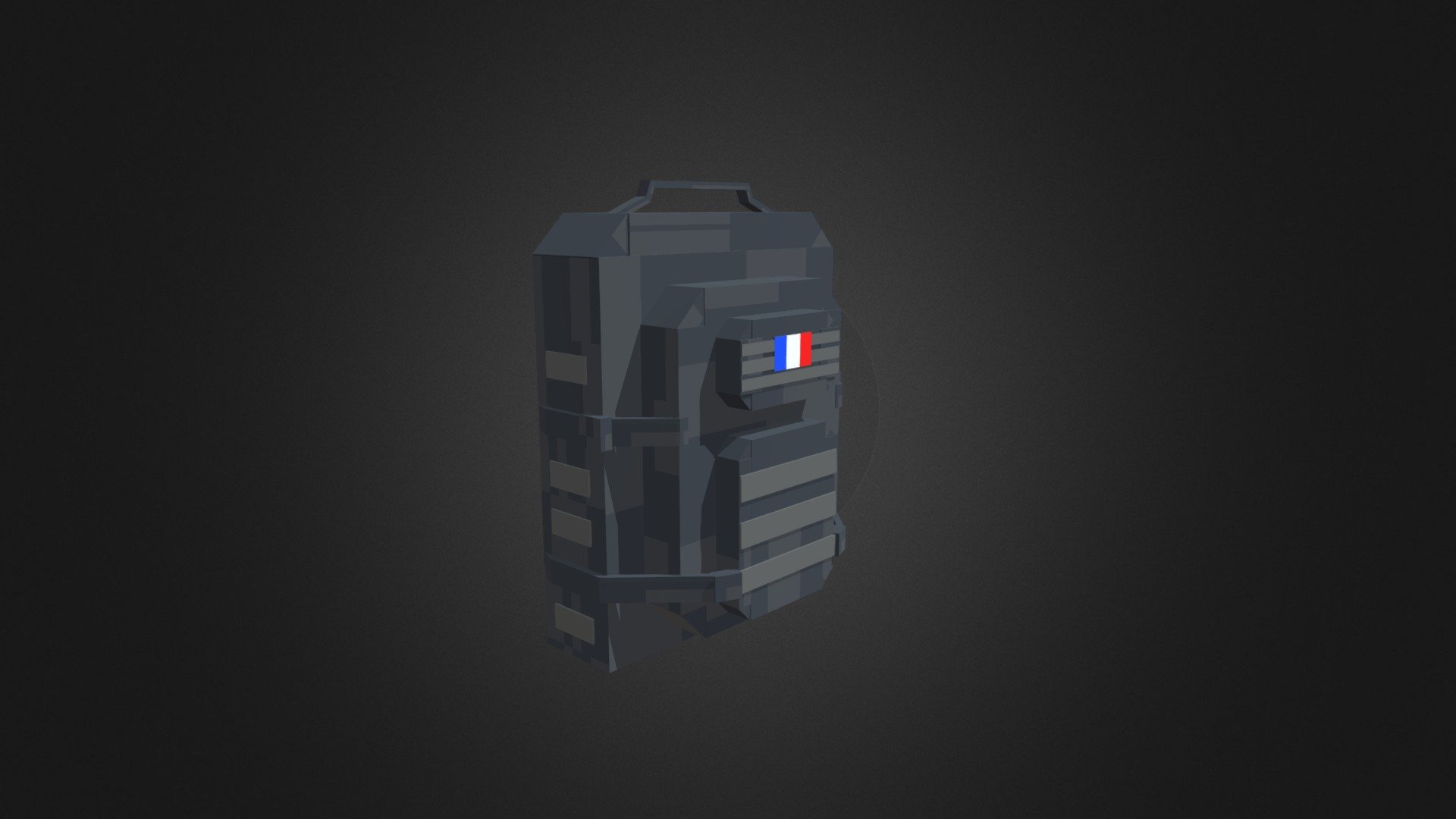 Military backpack for minecarft - 3D model by Nathan_mscll (@Sinox_38 ...