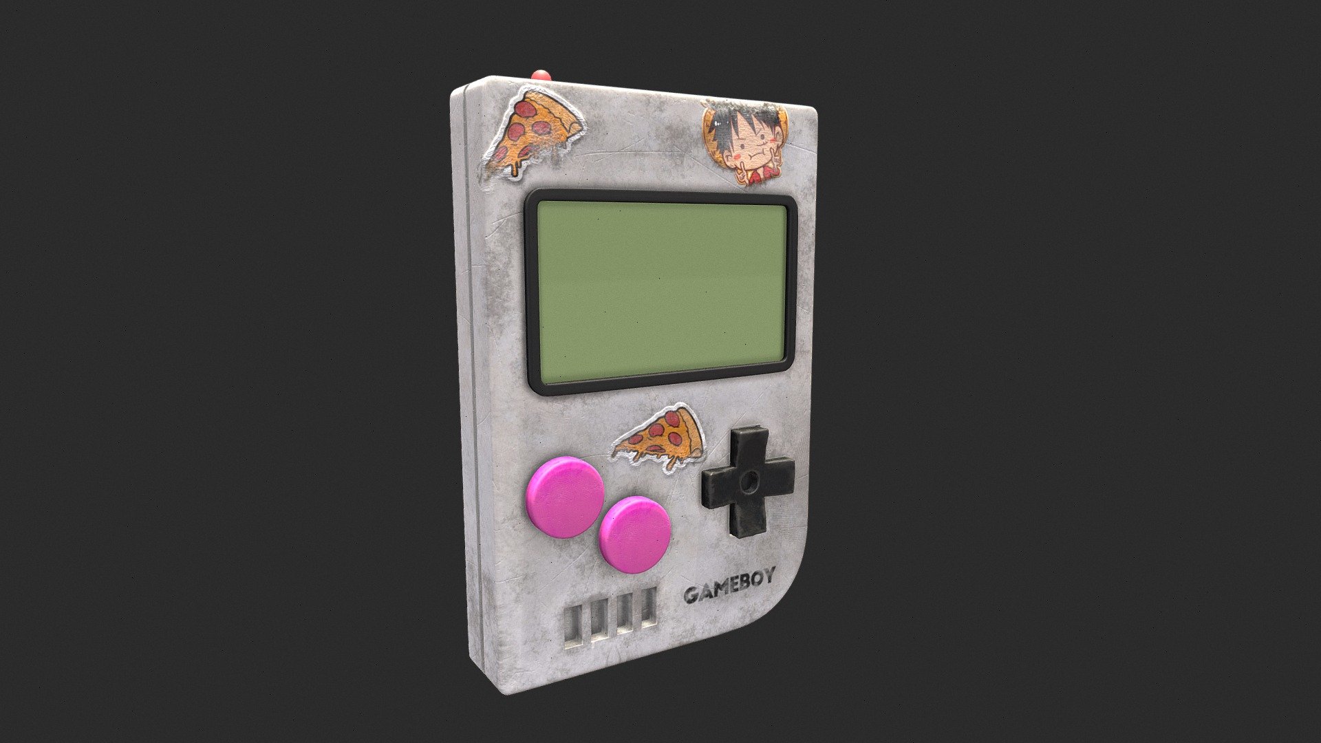 Game boy 3D - Download Free 3D model by Henrique.Ferreira (@Henrique ...