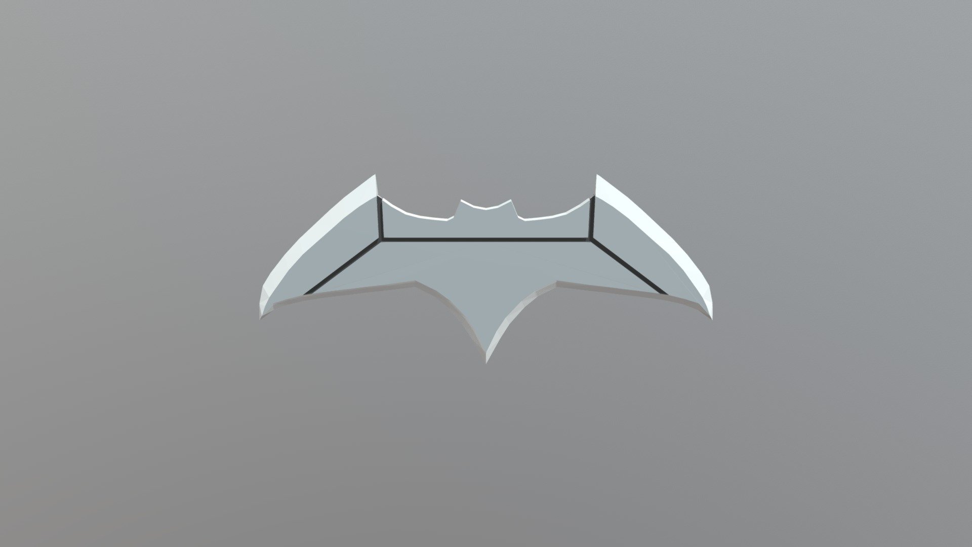 Batarang - 3D model by bea40200478 [a6319c6] - Sketchfab